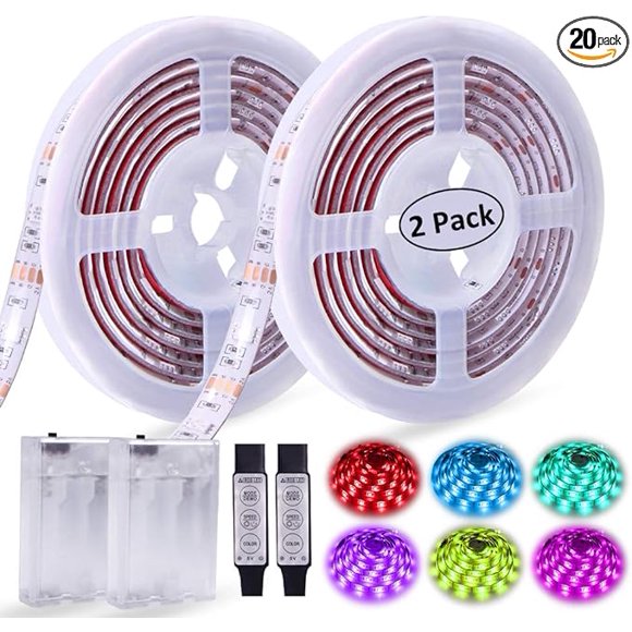 Battery Powered LED Lighting Strips