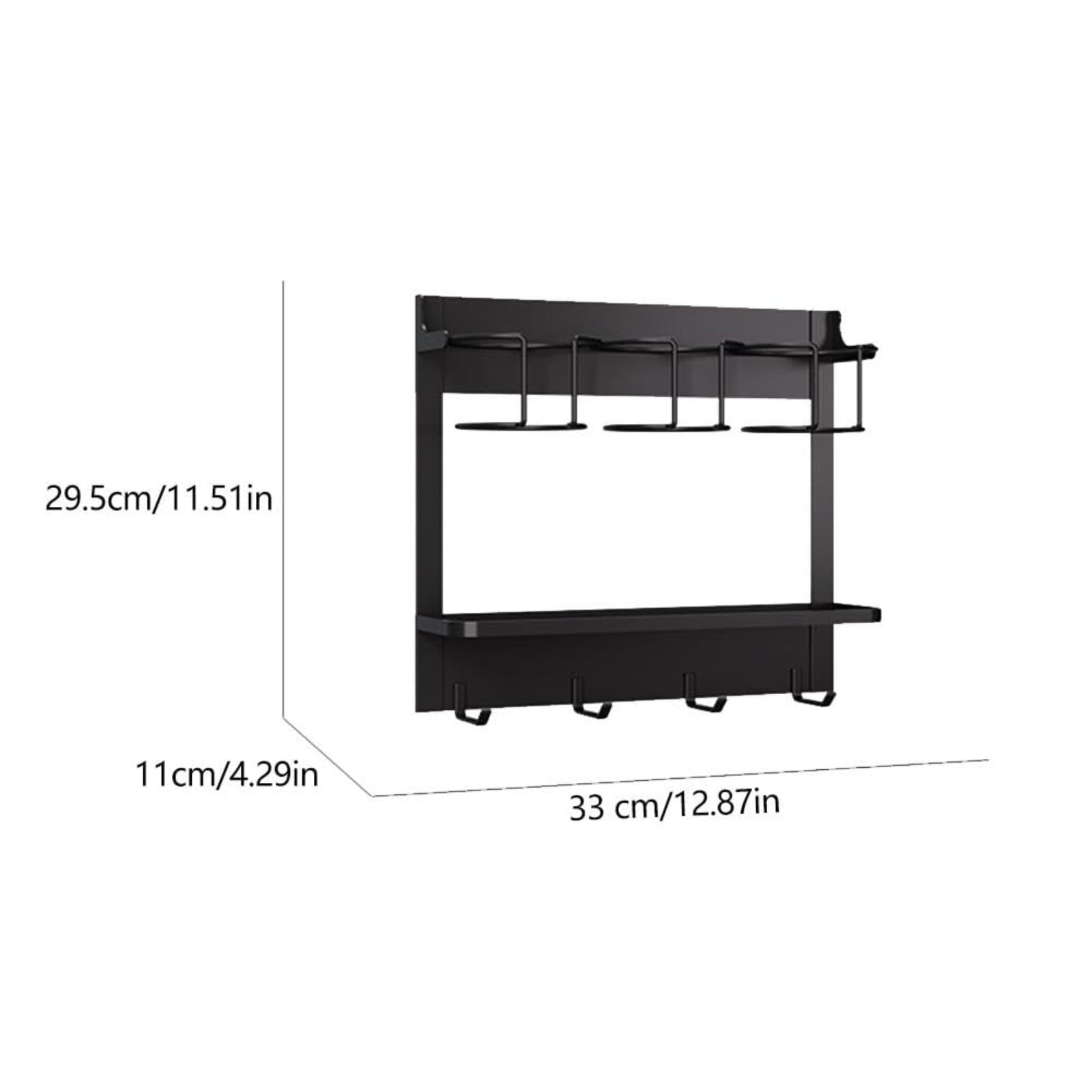XYRSRUW 2-in-1 Magnetic Water Bottle Organizer, Fridge Mounted Tumbler ...