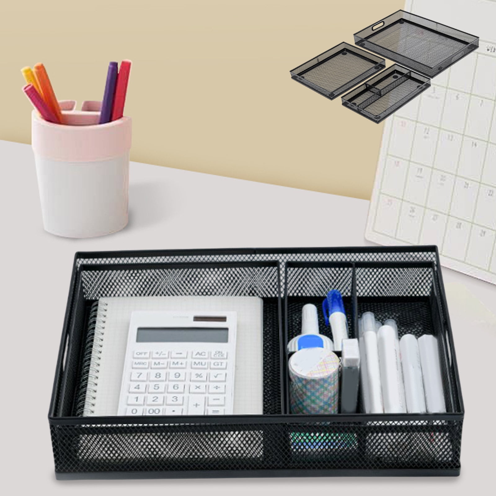 XYRSRUW 3PCS Plastic Storage Bins, Stackable Closet Organizer Boxes ...