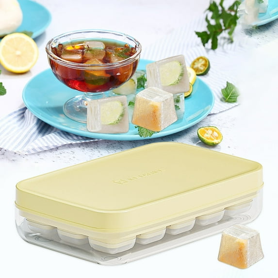 XYRSRUW Ice Cube Maker, 6 Hole Ice Cube Molding Tray, Easy-release Ice ...