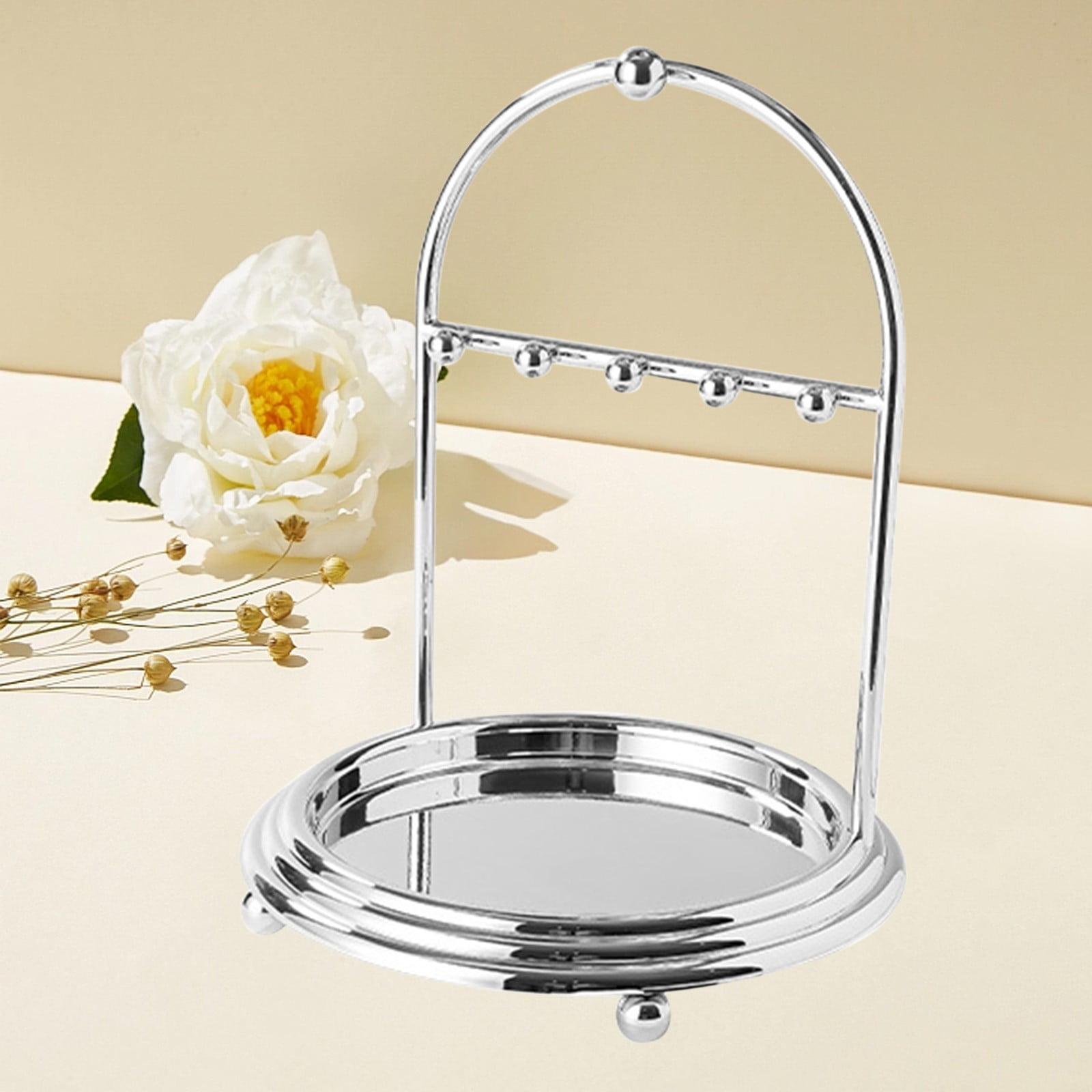 XYRSRUW Jewelry Storage Rack, Necklace Display Stand, Earring Tray ...