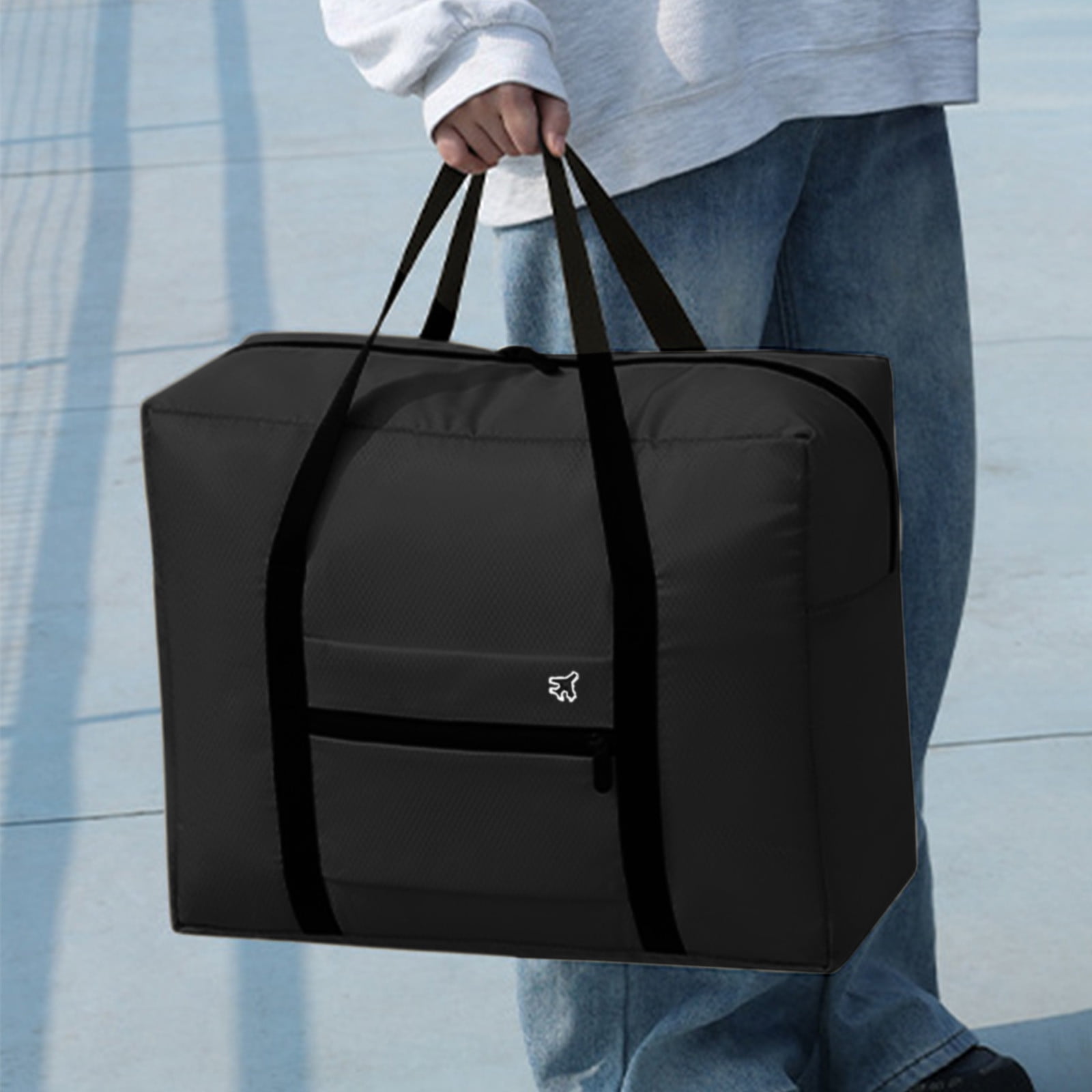 XYRSRUW Large Travel Duffel, Foldable Luggage Tote for Moving & Storage ...