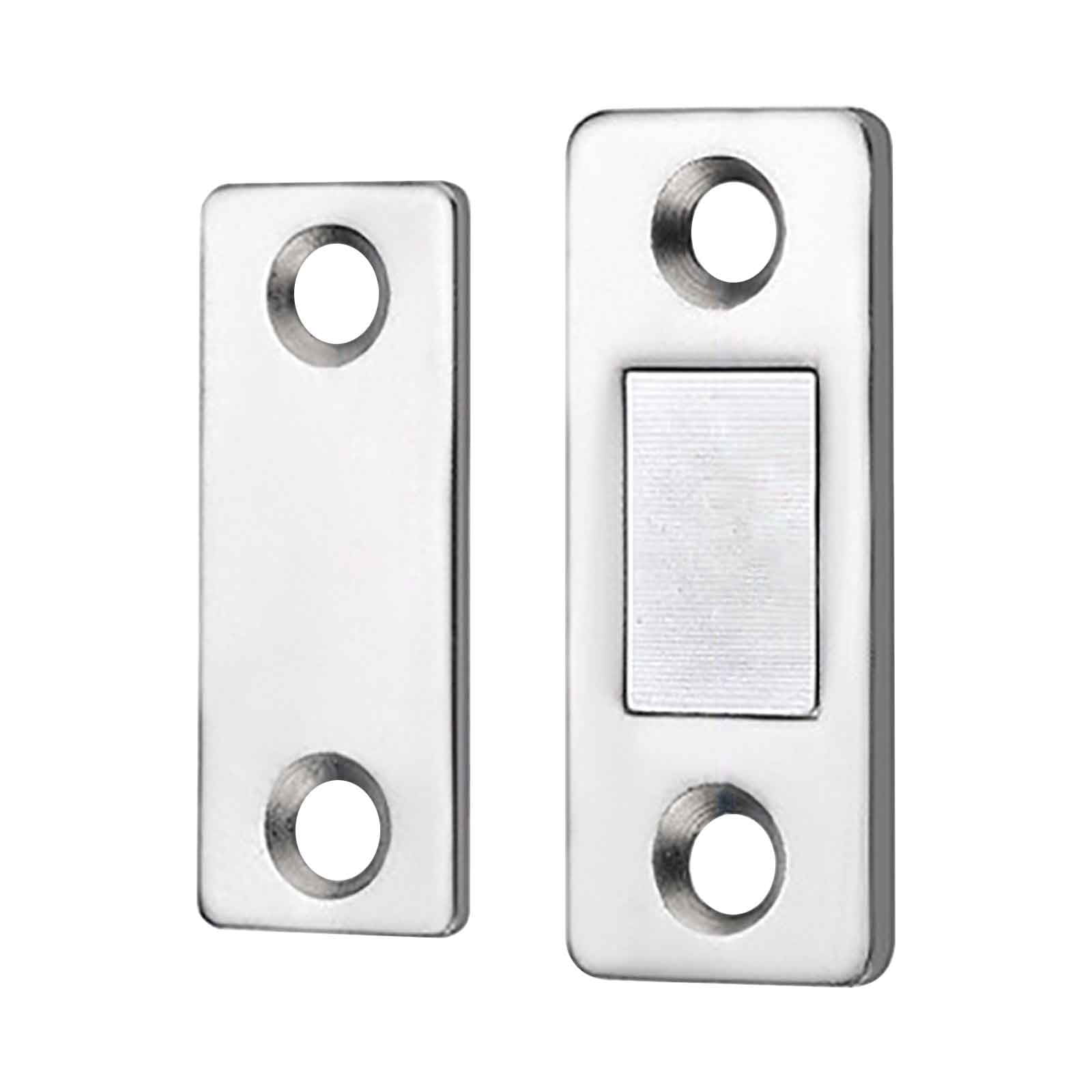 XYRSRUW Magnetic Door Closer, No Punch Installation Magnetic Cabinet ...