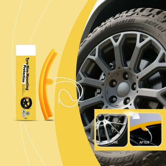 XYRSRUW Rim Protector, Soft Flexible Tyre Rim Guard with Edge ...
