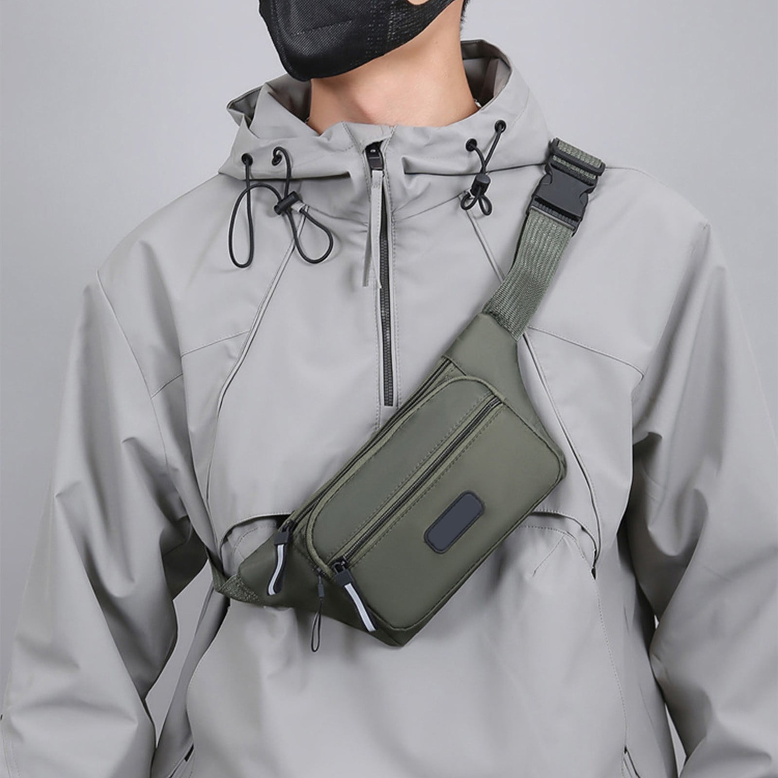 XYRSRUW Waist Bag, Chest Bag, Crossbody Pack, Running Pouch - Walmart.com