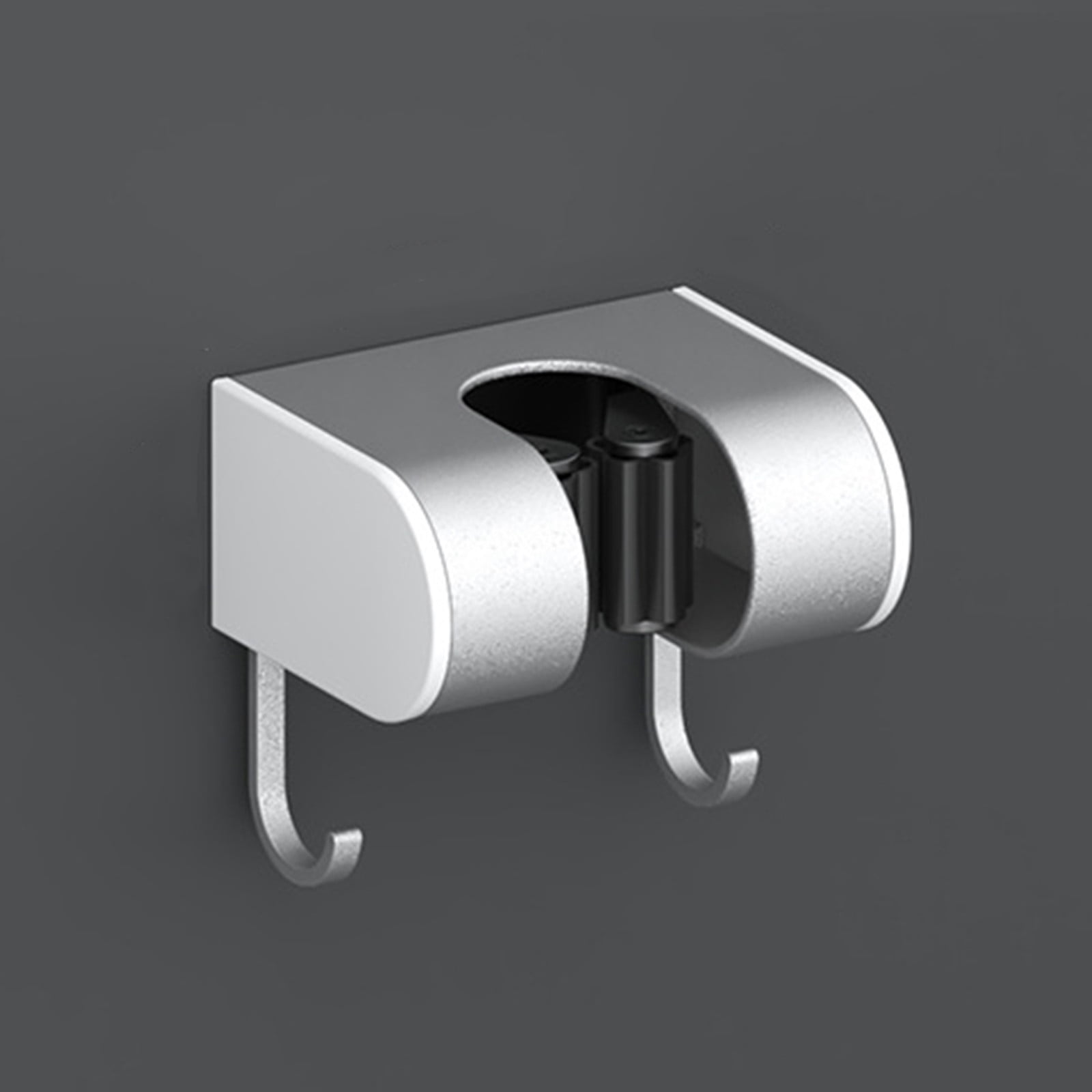 XYRSRUW Wall Mounted Broom Holder, Space-Saving Mop and Rake Organizer ...