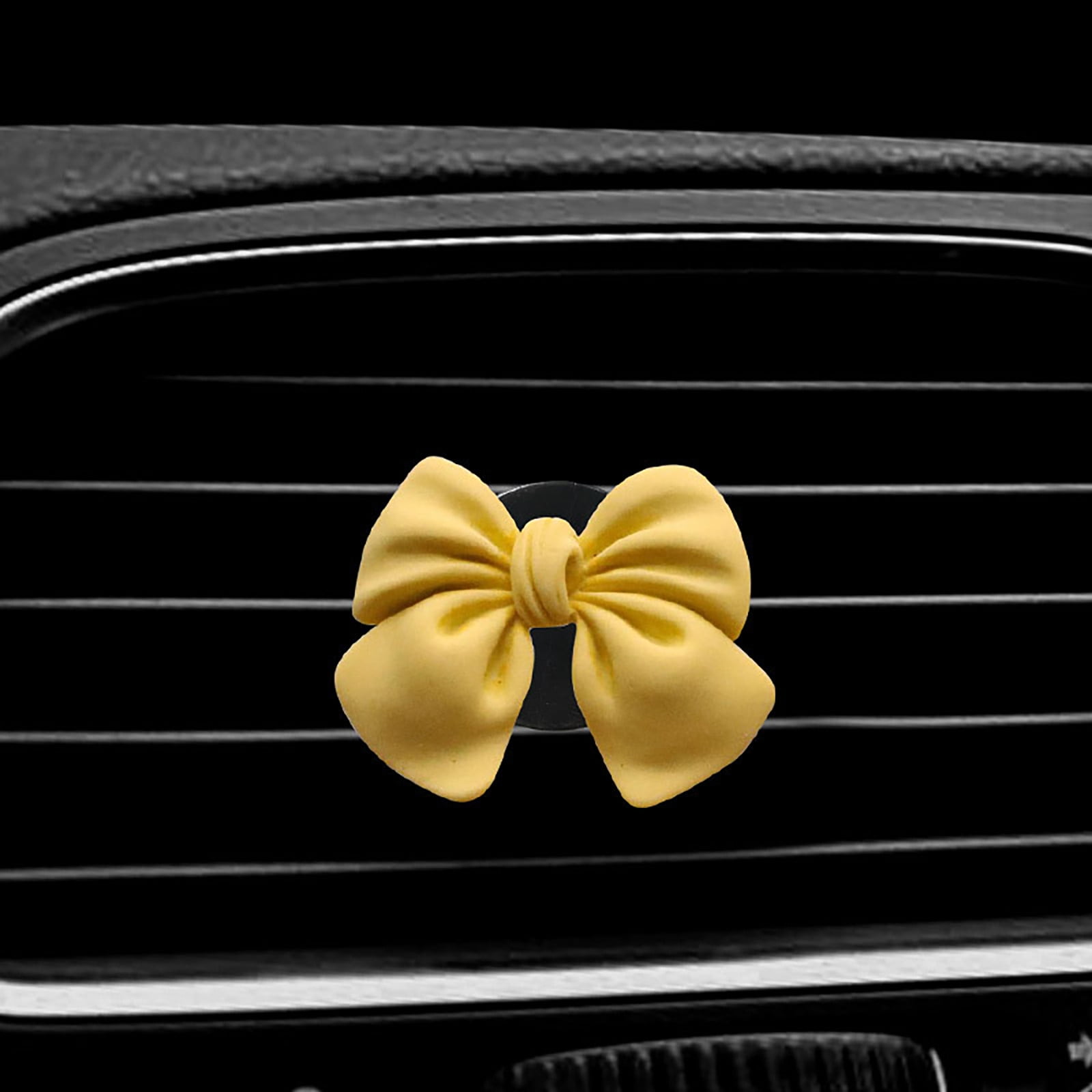 XYRSRUW Whirling Bow Car Air Vent Aromatherapy Clip, Rotating Blade ...