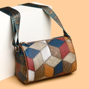 Shoulder Handbag With Multiple Compartments