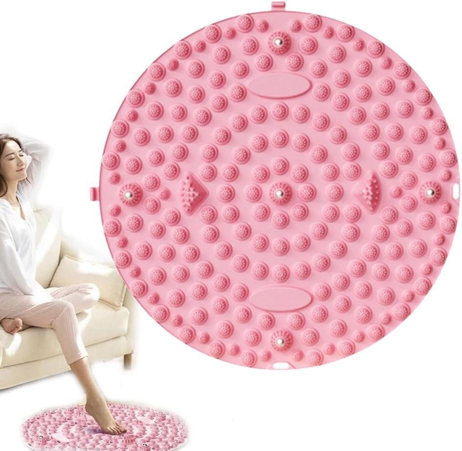 XYSCPDA 2Pack(Pk+Pk) 55cm Foot Acupressure Mat Relaxing Pressure: Foot ...