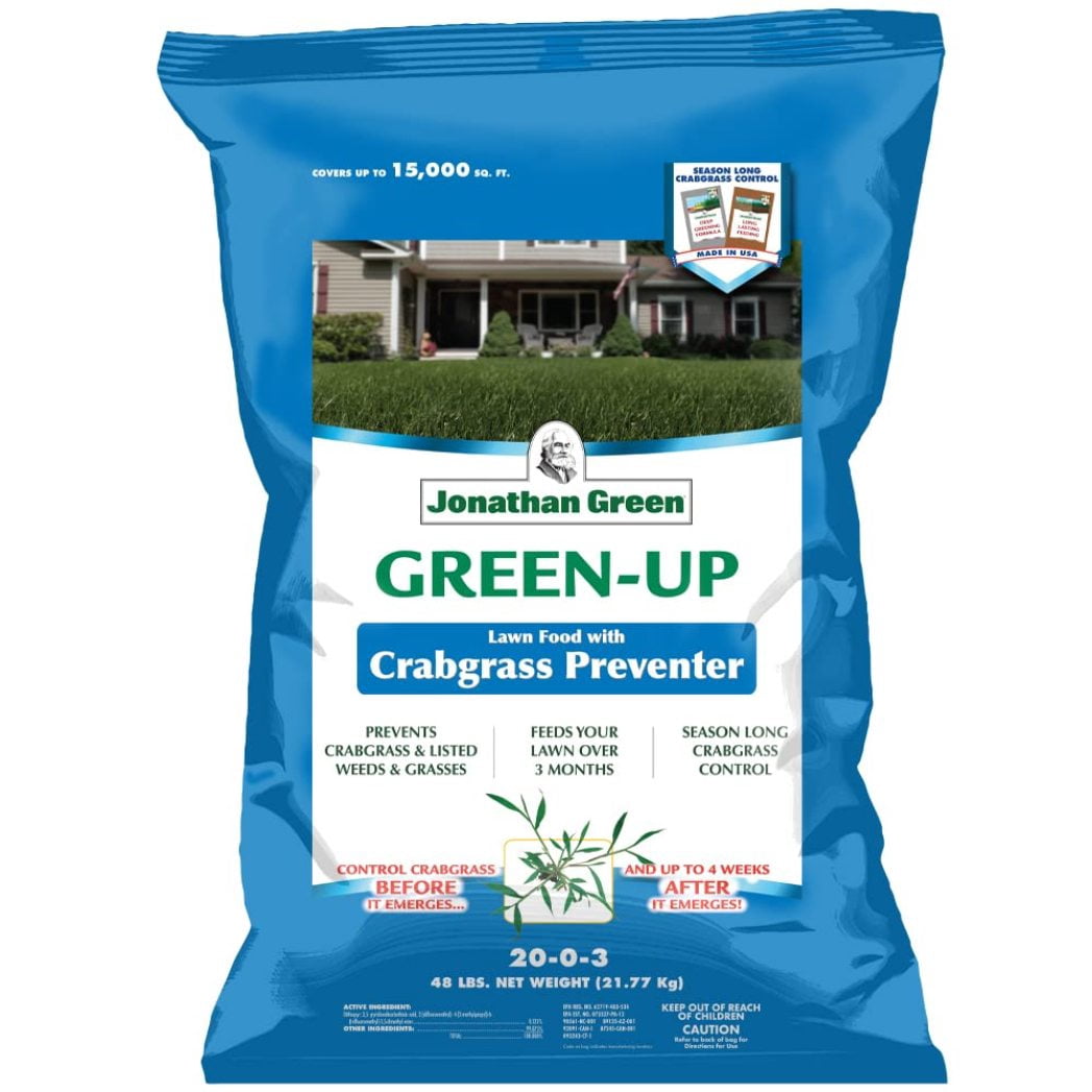 XYSP (10457) Green-Up Lawn Food with Crabgrass Preventer - 20-0-3 Grass ...