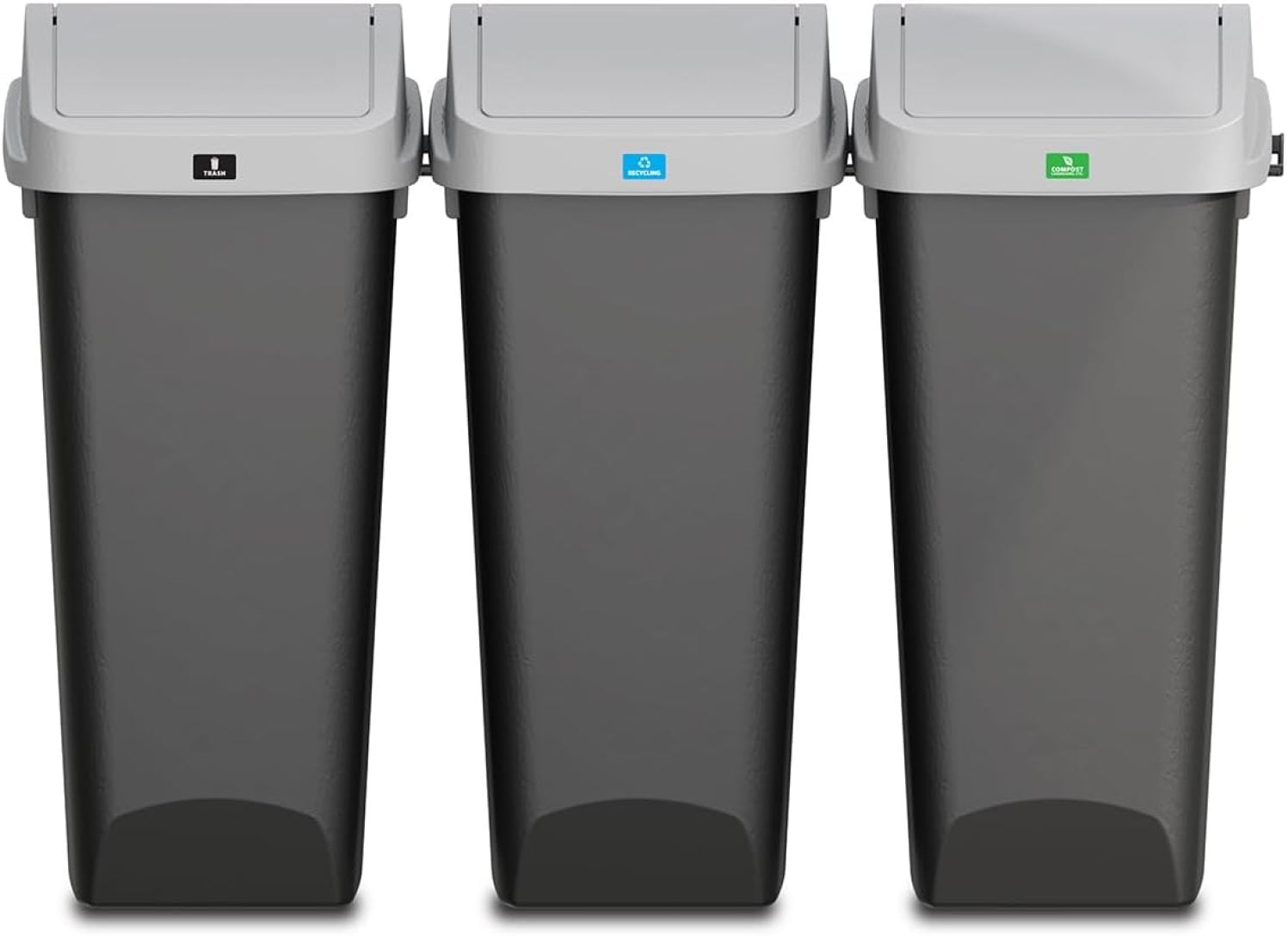XYSP Link & Sort 36 Gallon Waste and Recycle Center - 3x12G (3x45L ...