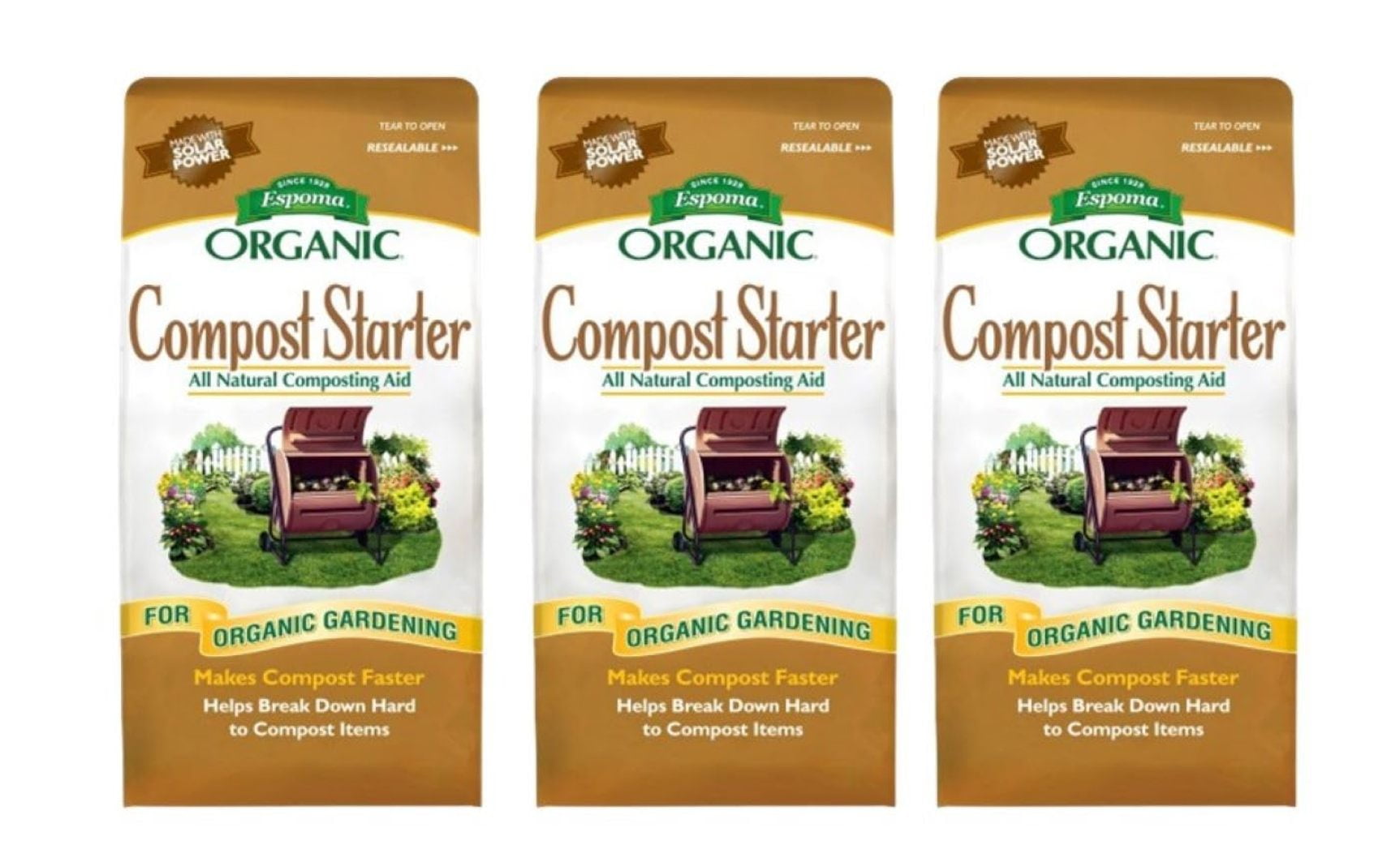 XYSP Organic Compost Starter; All-Natural Composing Aid Helps Break ...