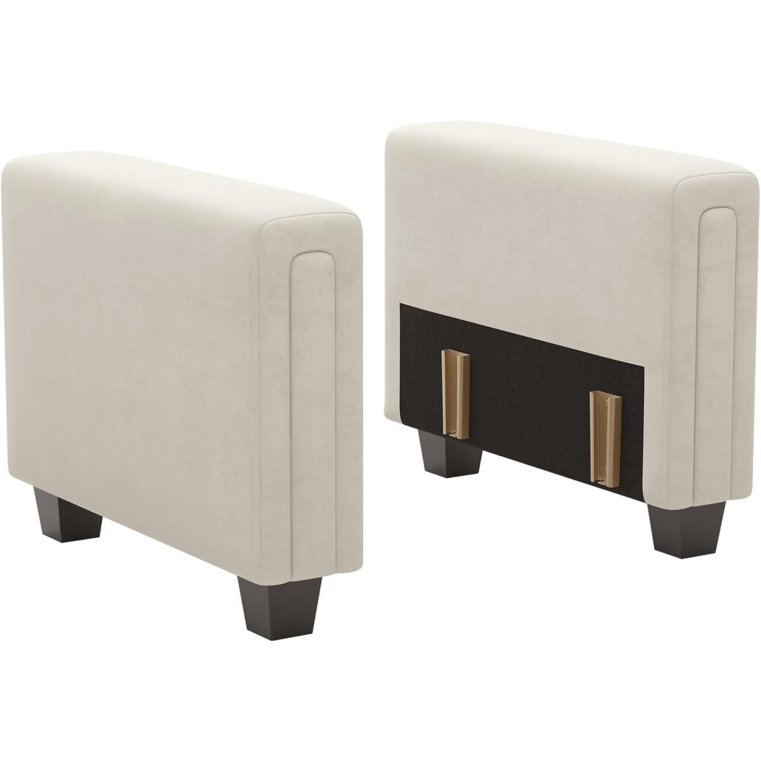 XYSP Side Armrest Module Part for Modular Sectional Sofa Beige ...