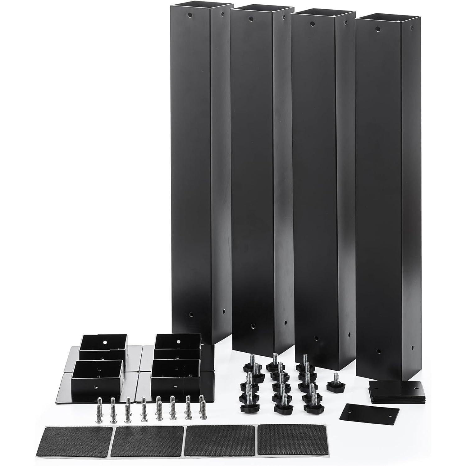 XYSP Suprima Ultimate Height Black Bed Risers - Carbon Steel - Walmart.com