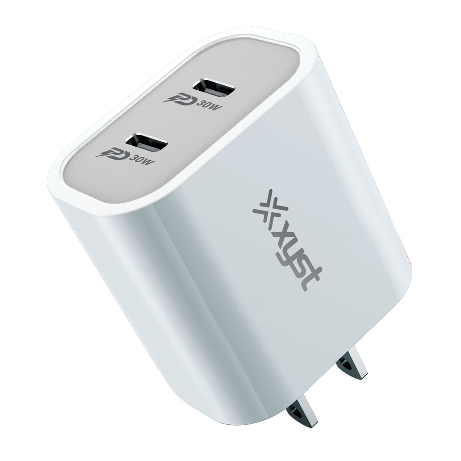 XYST 30-Watt Dual USB-C Wall Charger, XYS-312CACWT - Walmart.com