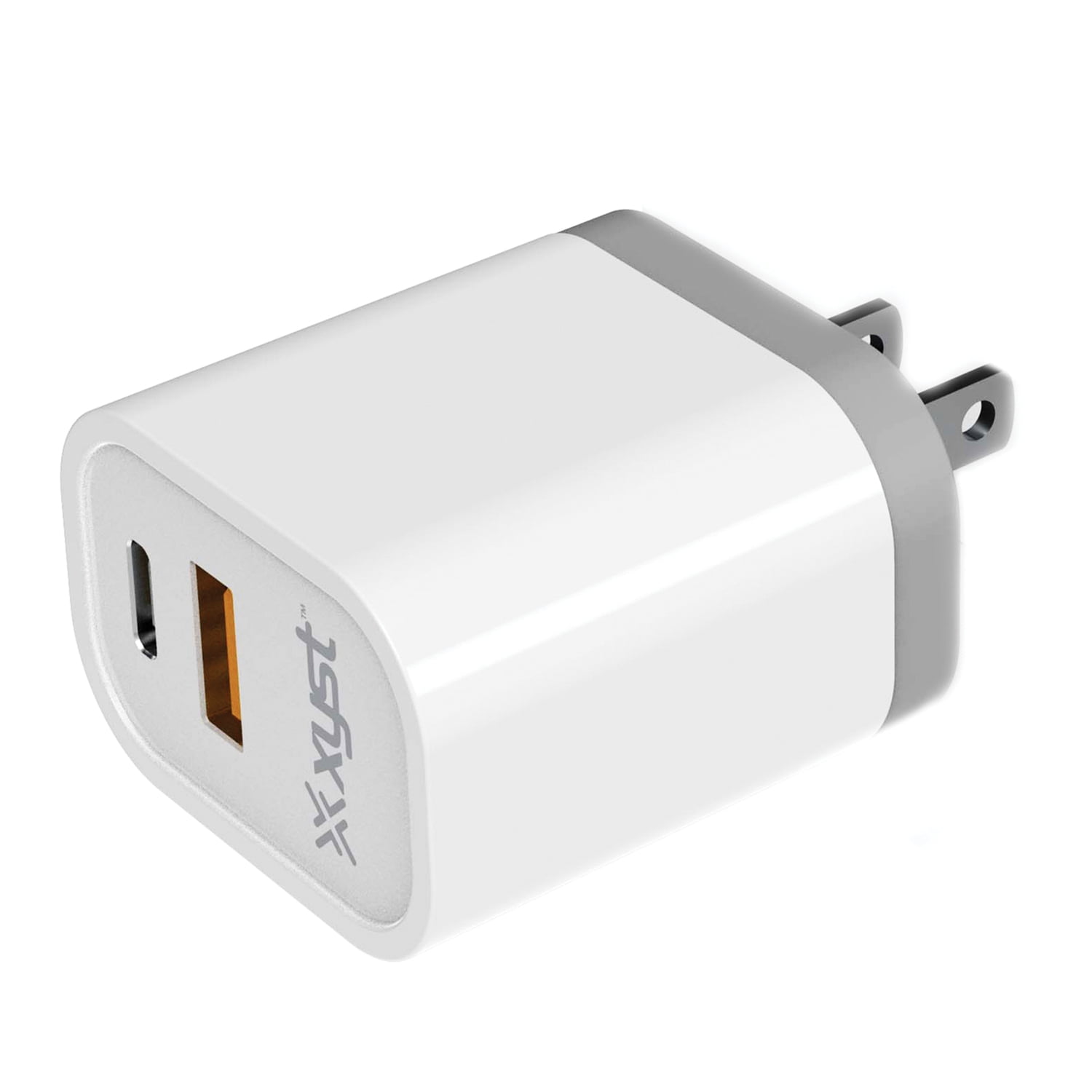 XYST XYS-342WCWT 3.4-Amp Dual USB Wall Charger with USB Port and USB ...