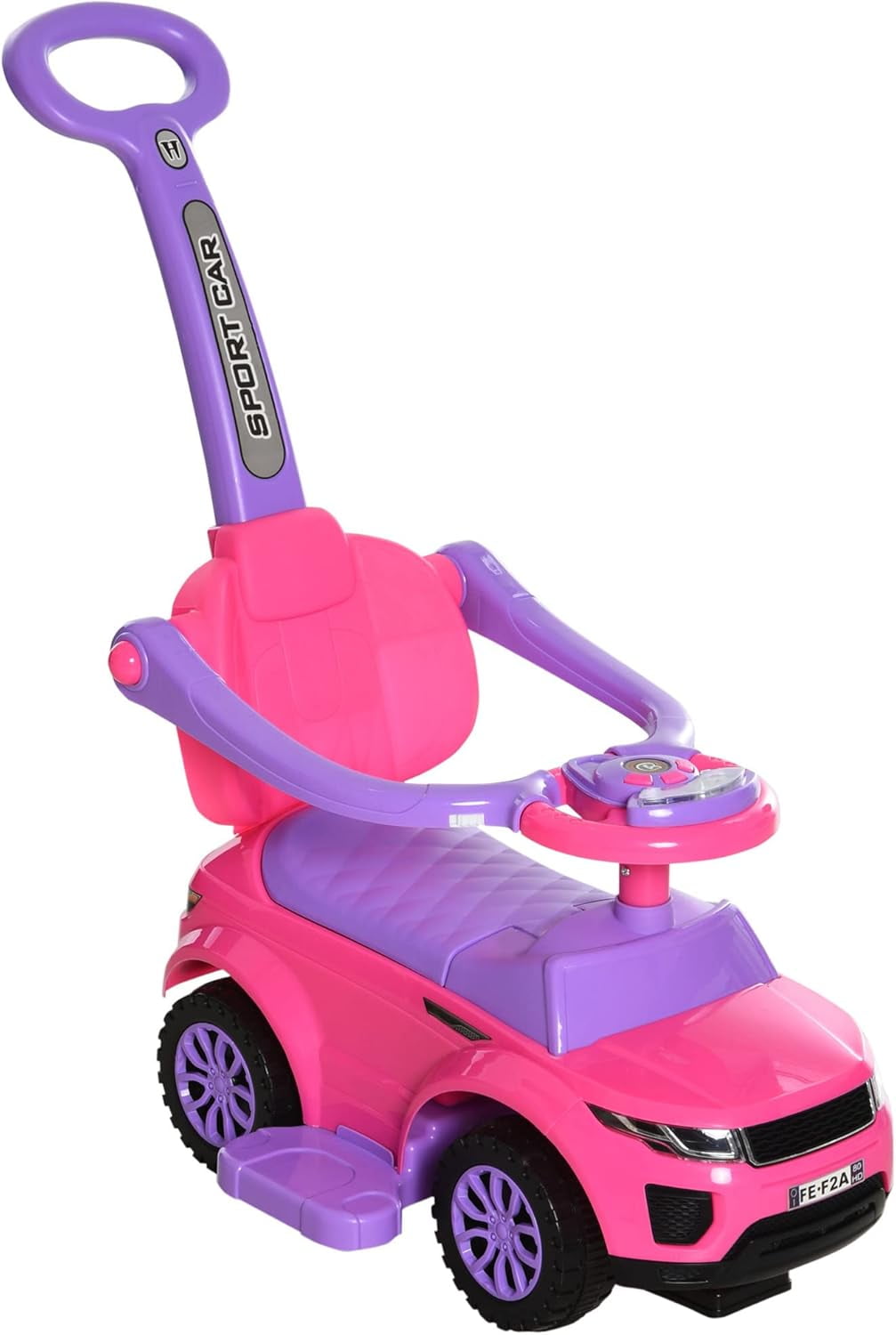 XYTREW 2 in 1 Push Cars for Toddlers Kid Ride on Push Car Stroller ...