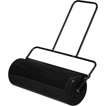 Outsunny 38L Heavy Duty Push/Tow Poly Lawn Roller, U-handle Garden ...
