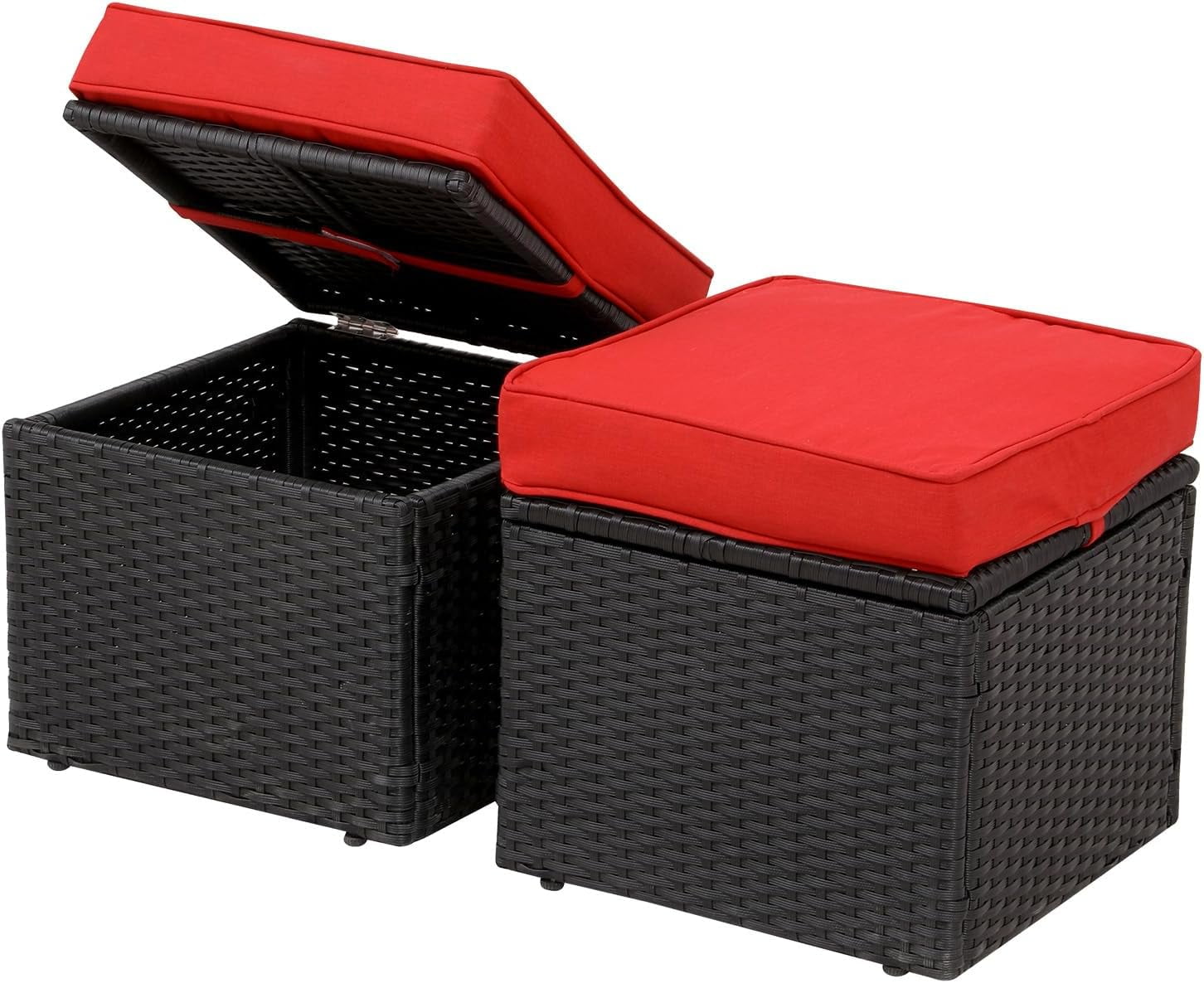 XYTREW Premium Elegant Gray/Tawny 16.5" 2-Piece w/ 3" Fade-Proof ...