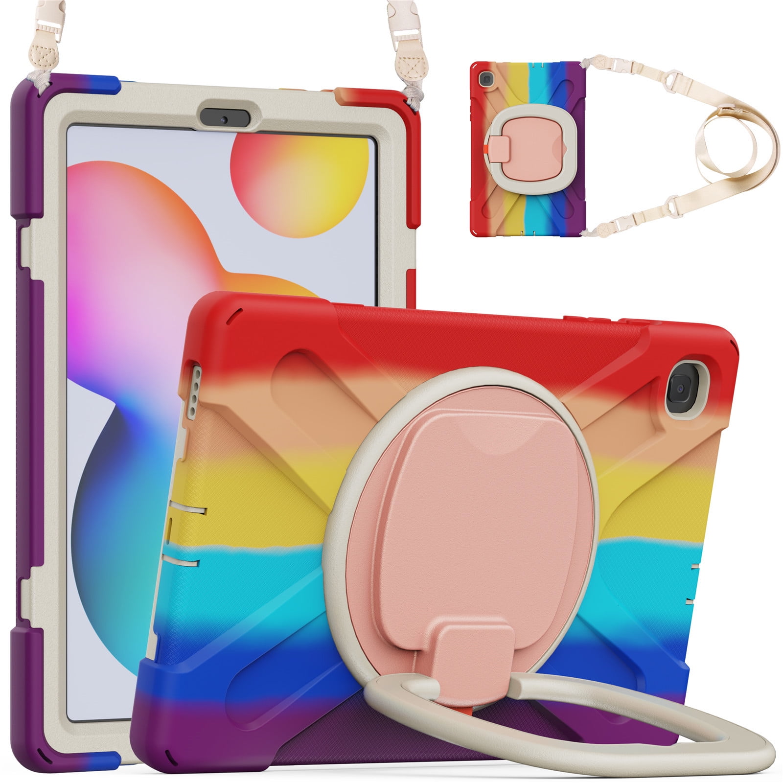 XYX Case for Samsung Galaxy Tab S6 Lite (SM-P610/P613/P615/P619), 360 ...