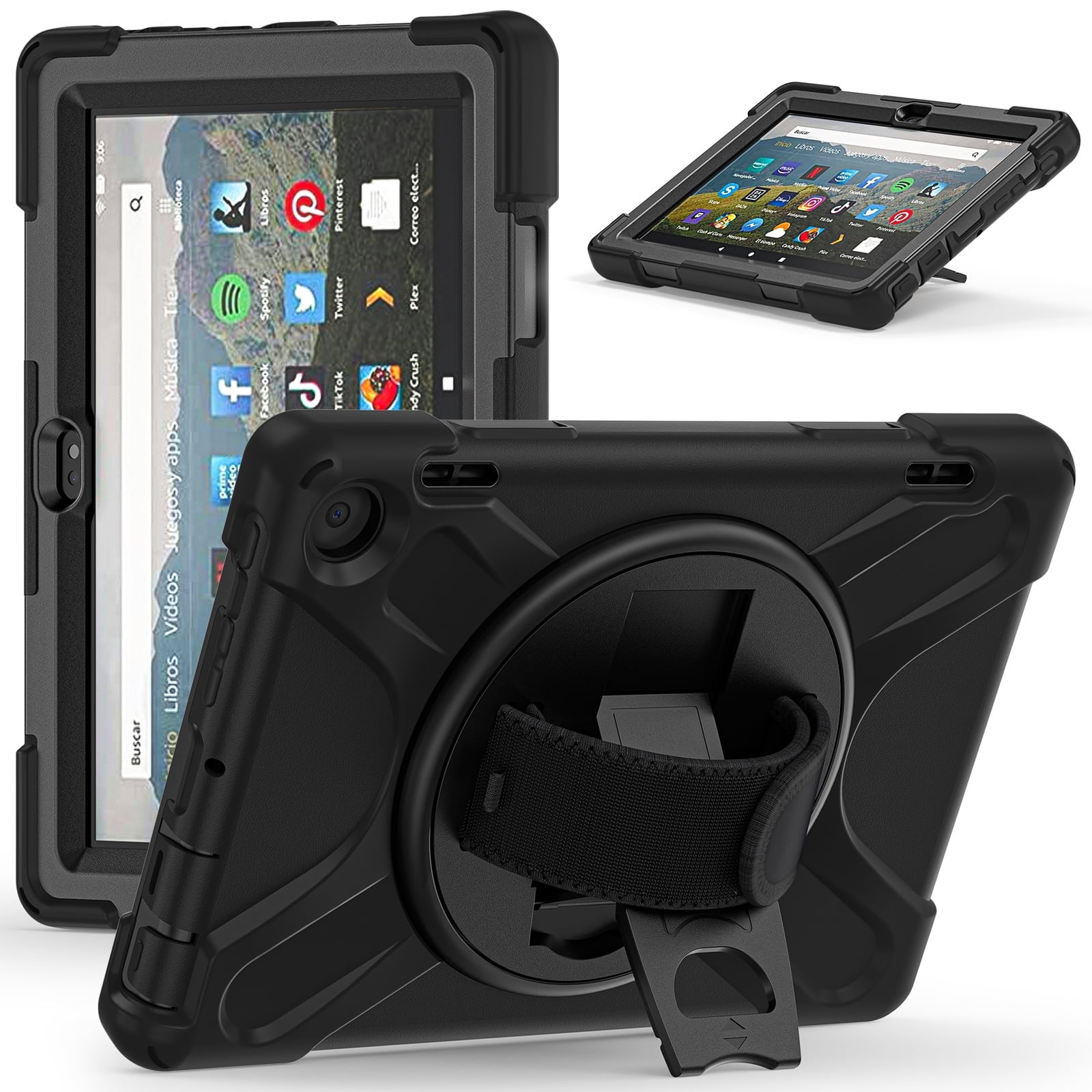 XYX Case for Fire HD 8 & 8 Plus (12th/10th Generation, 2024/2022/2020 ...