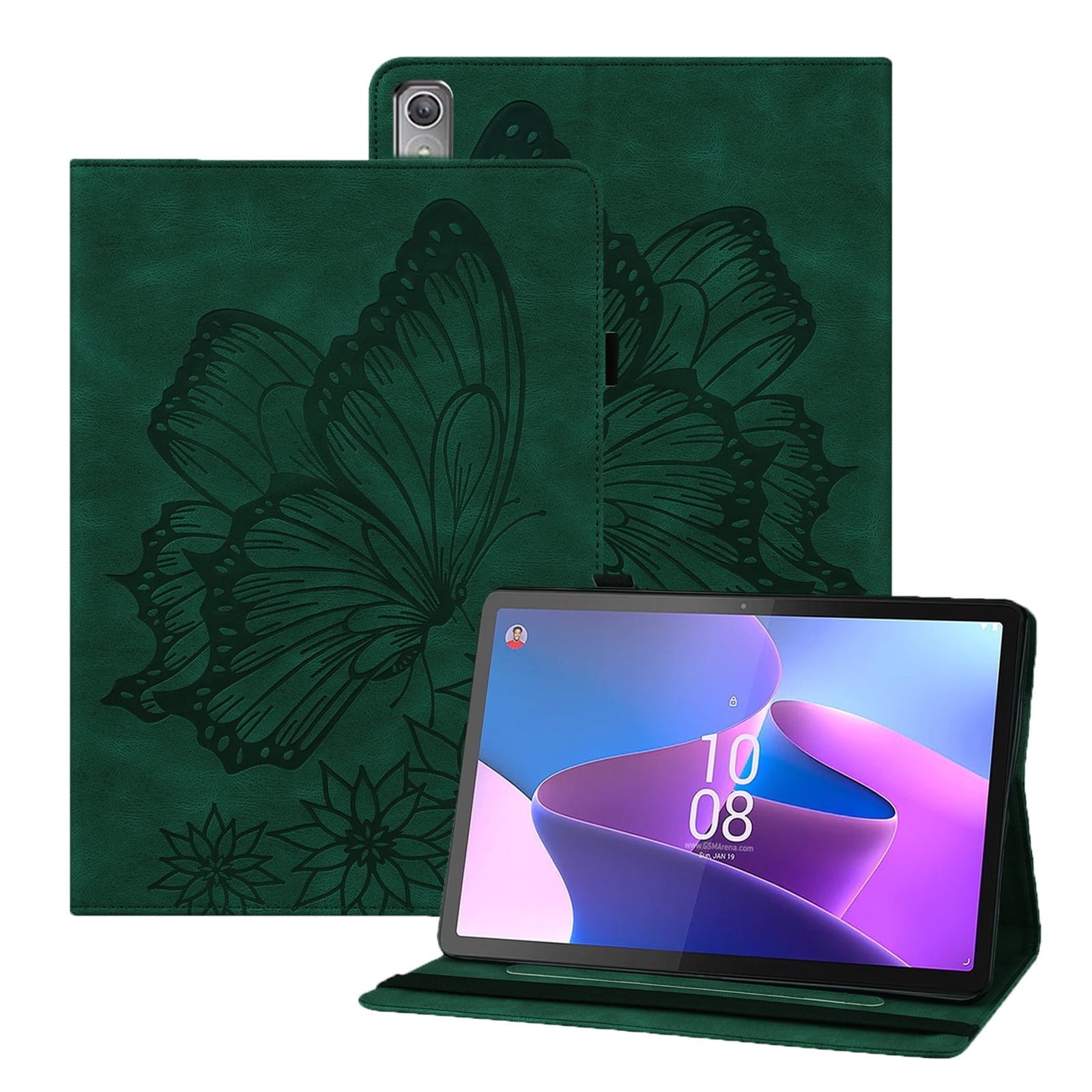 XYX Case for Lenovo Tab P11 Gen 2 11.5 2022 TB350FU, Retro Butterfly ...
