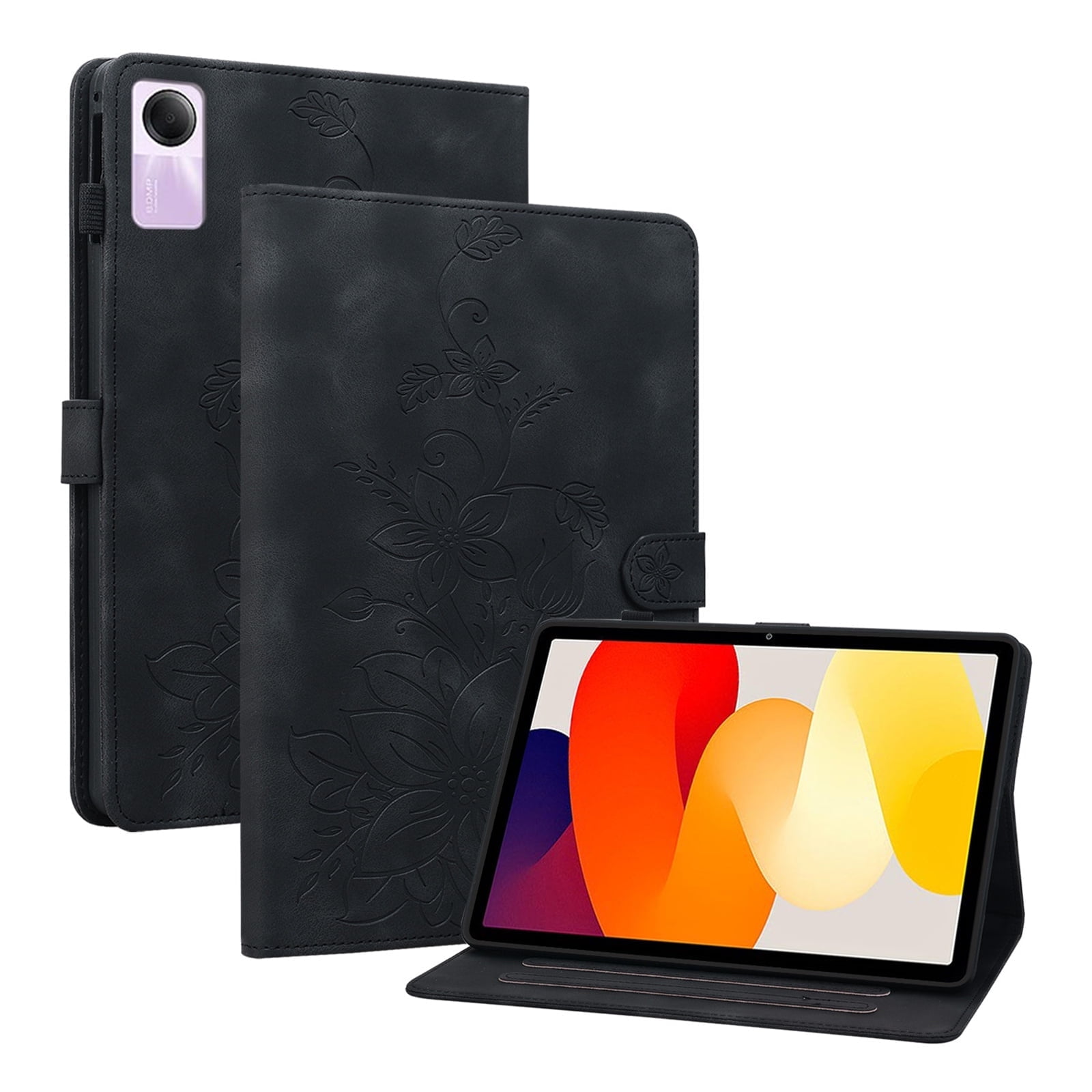 XYX Xiaomi Redmi Pad SE 11.0 Inch Tablet Case, Soft PU Leather Folio ...