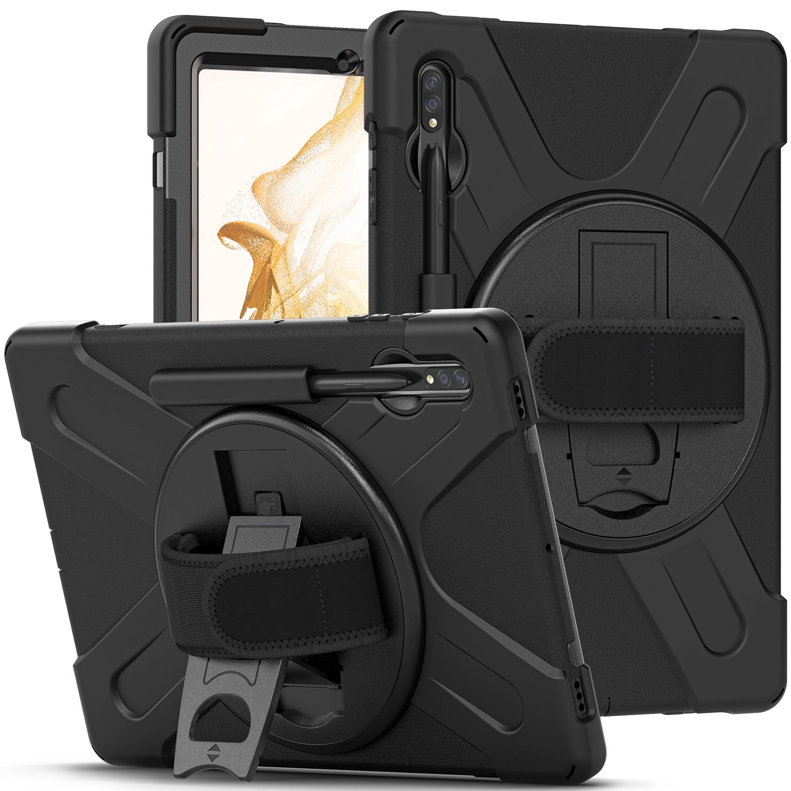 XYX Case for Samsung Galaxy Tab S7 FE 12.4 inch SM-T730/SM-T733/SM ...