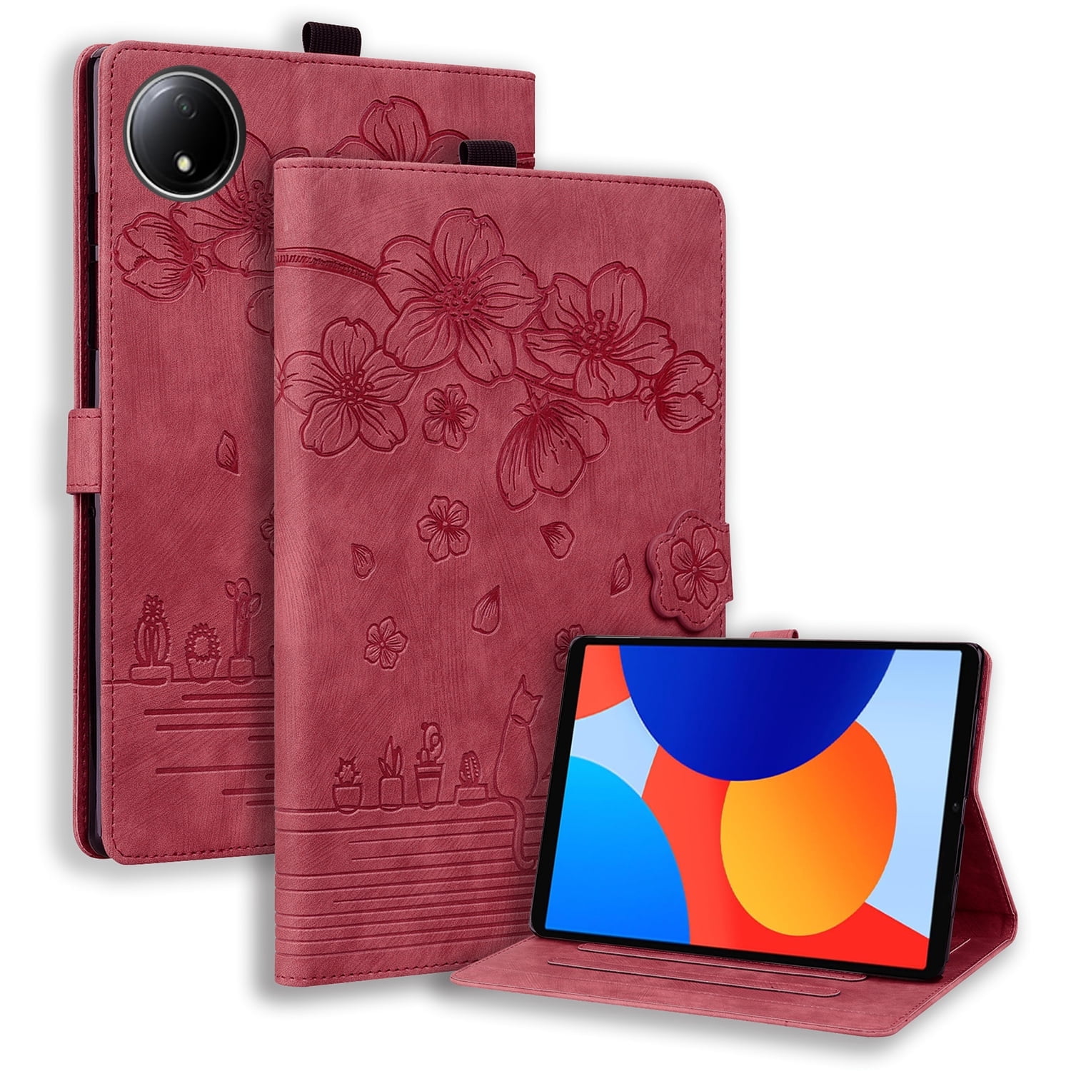 XYX Case for Xiaomi Redmi Pad SE 8.7 inch 2024 Released, Cherry Blossom ...
