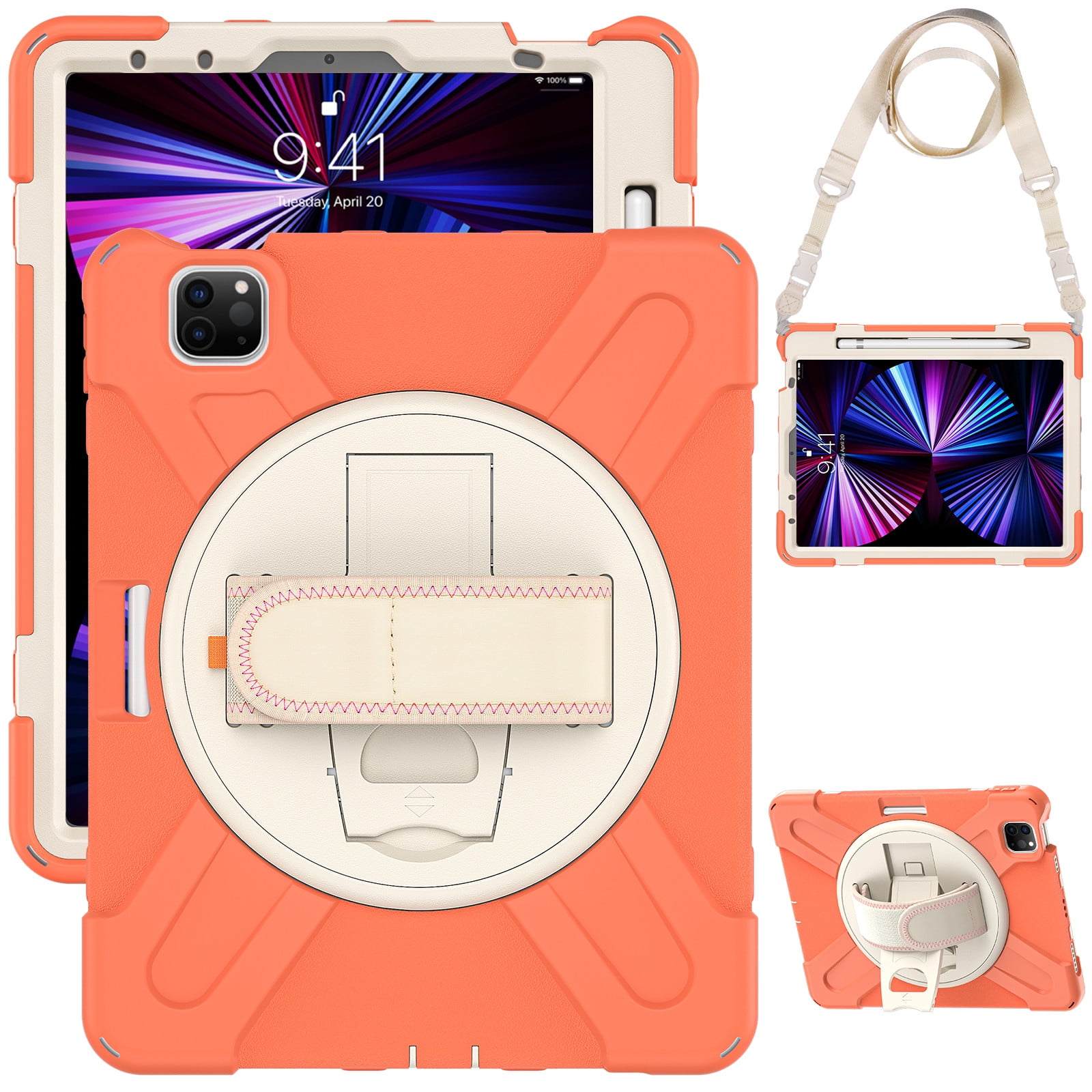 XYX Tablet Case for iPad Pro 11 inch 2022/2021/2020/2018 with 360 ...