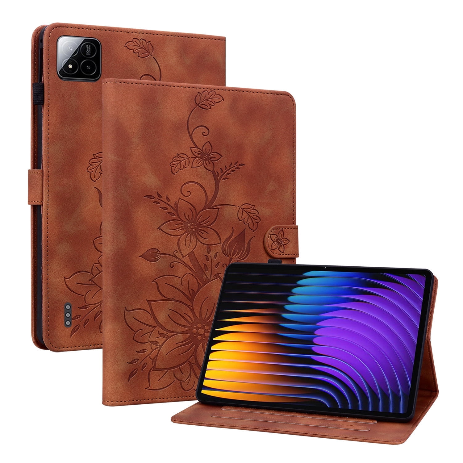XYX for Xiaomi Pad 7/Xiaomi Pad 7 Pro 11.2 inch Case, PU Leather Slim ...