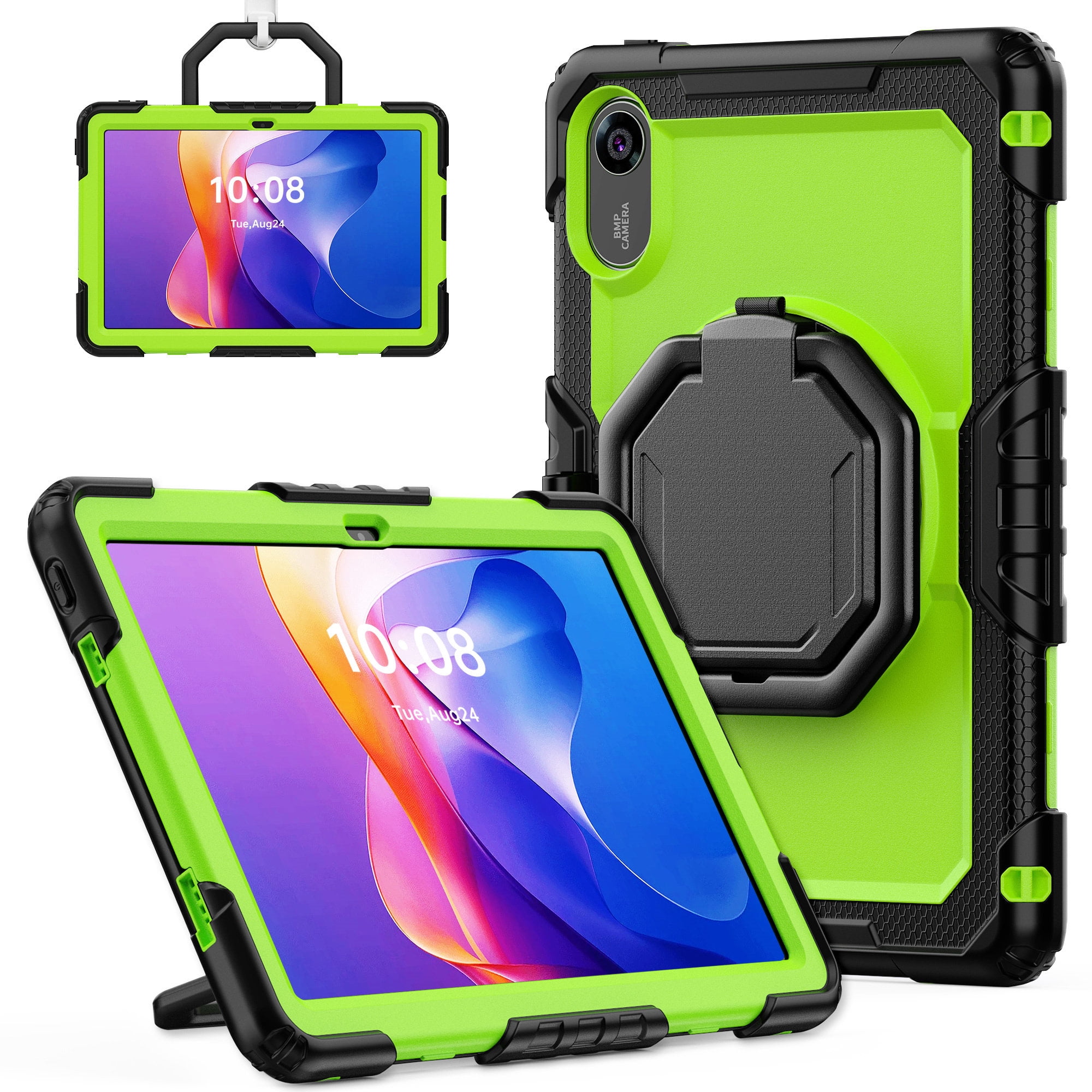 For Xiaomi Redmi Pad 2 11 inch 2025, 360 Rotating Shockproof Cover with ...