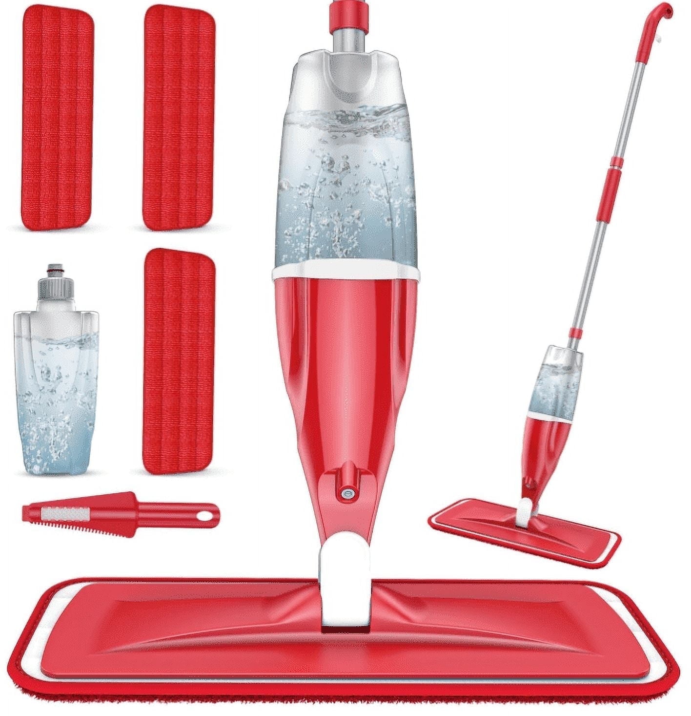 XYY Spray Mop, PMM with with Refillable Cartridge & Washable Microfiber ...