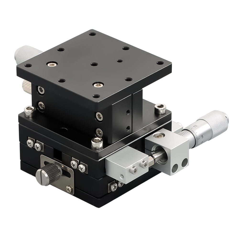 XYZ 3 Axis Linear Stage Trimming Platform Bearing Tuning Sliding Table for Precision Movement ...