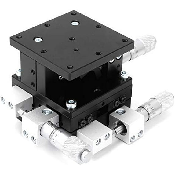 XYZ 3 Axis Manual Linear Stage, 60x60mm Trimming Bearing Tuning ...