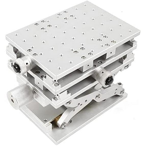 XYZ 3 Axis Positioning Moving Work Table, Engraving Machine Auxiliary ...