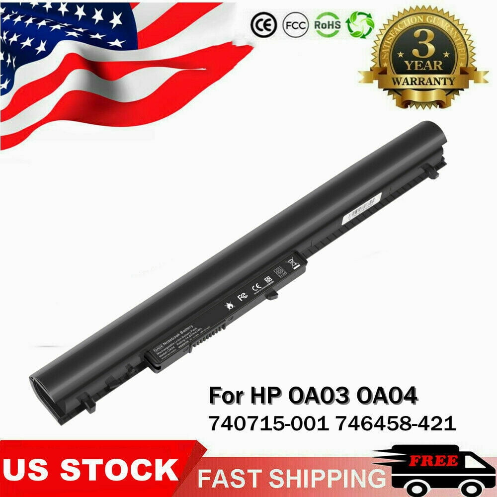 HP Spare 746641-001 Laptop Battery for OA03 OA04 740715-001 746458-421 ...