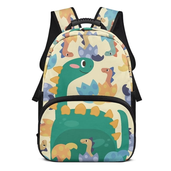XYZCANDO Cartoon Dinosaur 17 Inch Kids Backpacks with Adjustable Strap ...