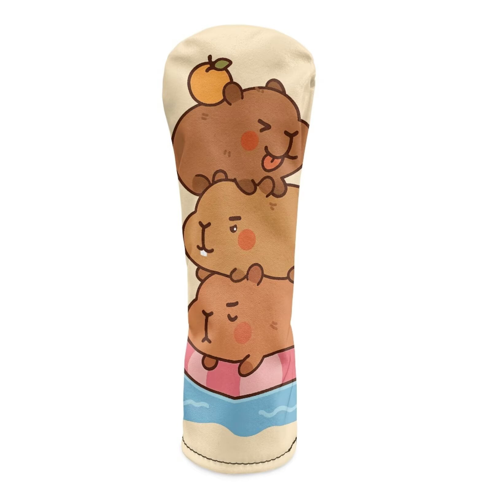 XYZCANDO Cute Capybara Golf Club Covers Funny Golf Club Covers Inside ...