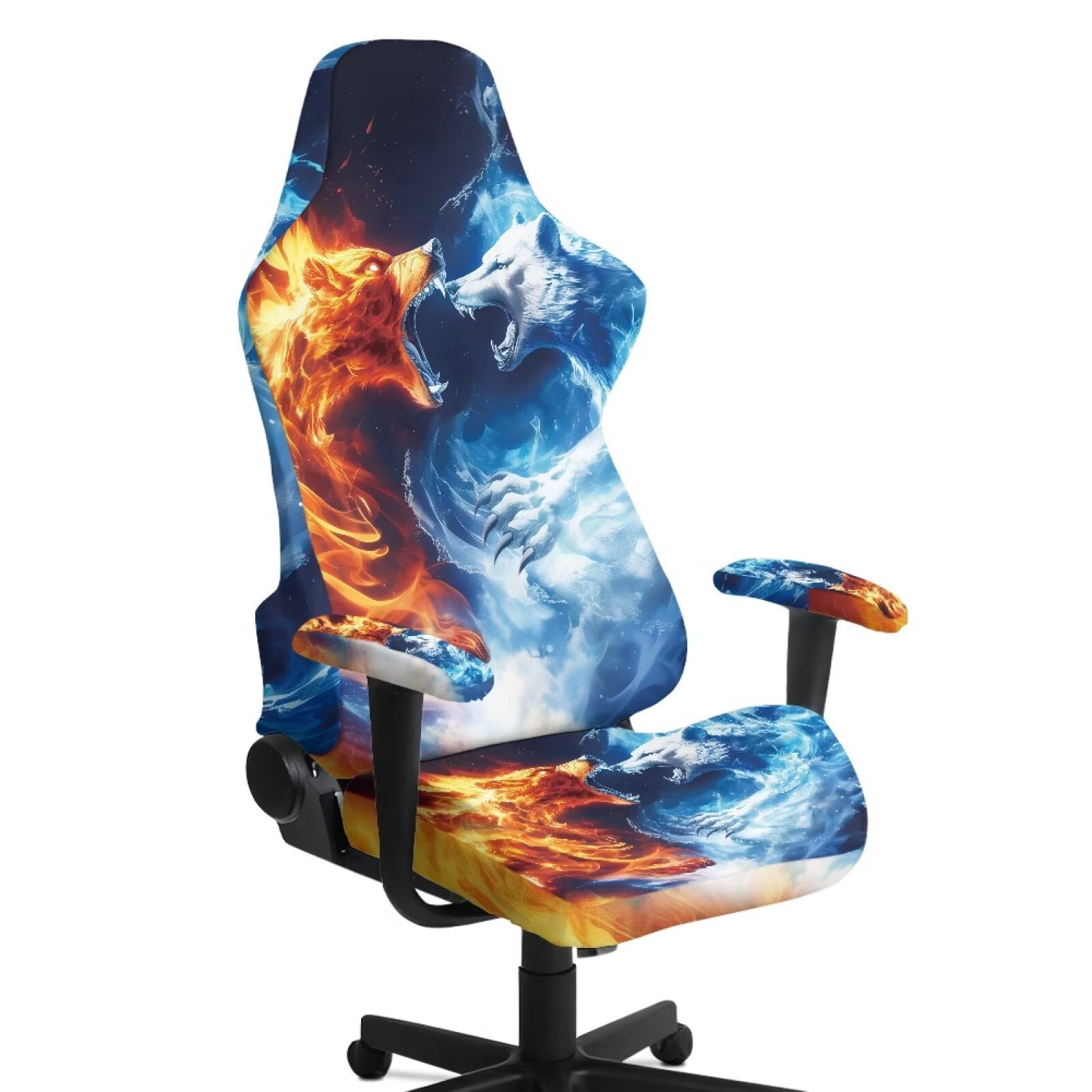 XYZCANDO Gaming Chair Cover with Armrest Covers Anti-Scratch Gaming ...