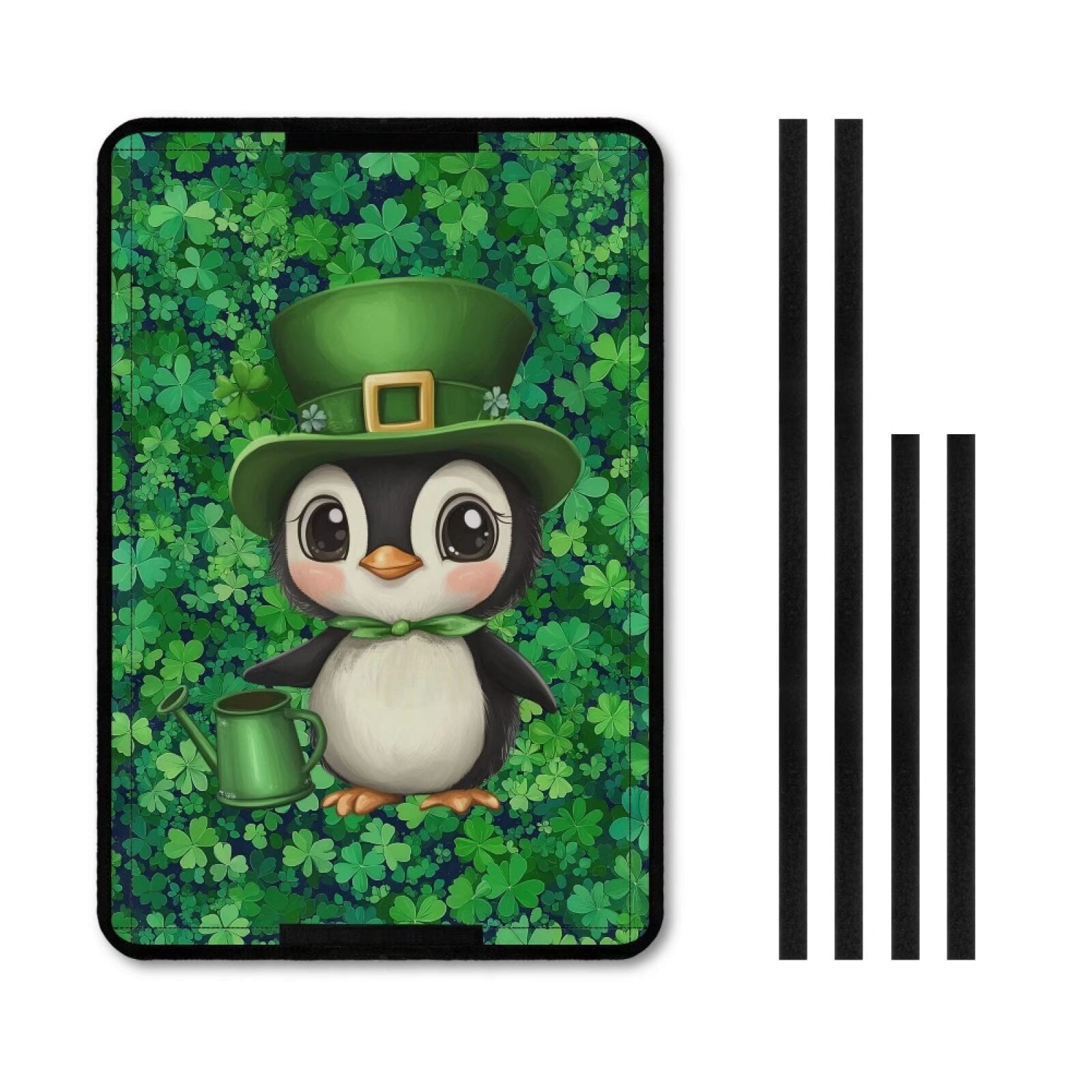XYZCANDO Green Hat Penguin RV Door Window Shade St. Patrick's Day RV ...