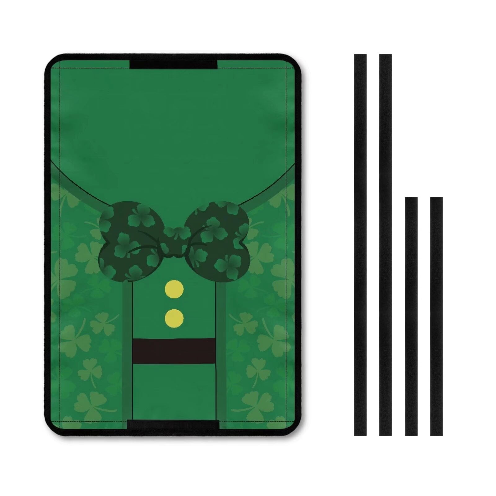 XYZCANDO Green Suit RV Door Window Shade Clover RV Window Cover St ...