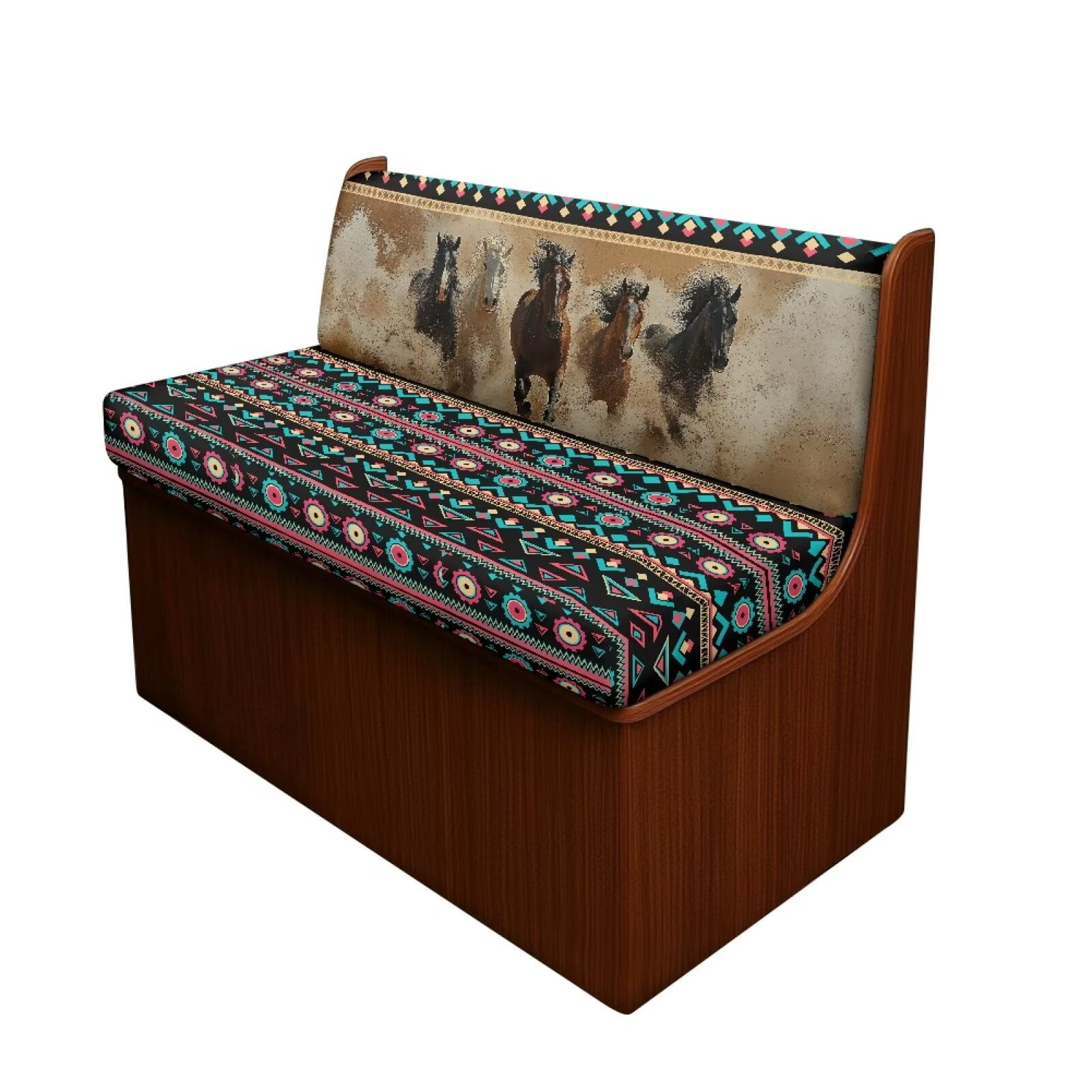 XYZCANDO Horse RV Dinette Cushions Western Aztec Camper Accessories ...