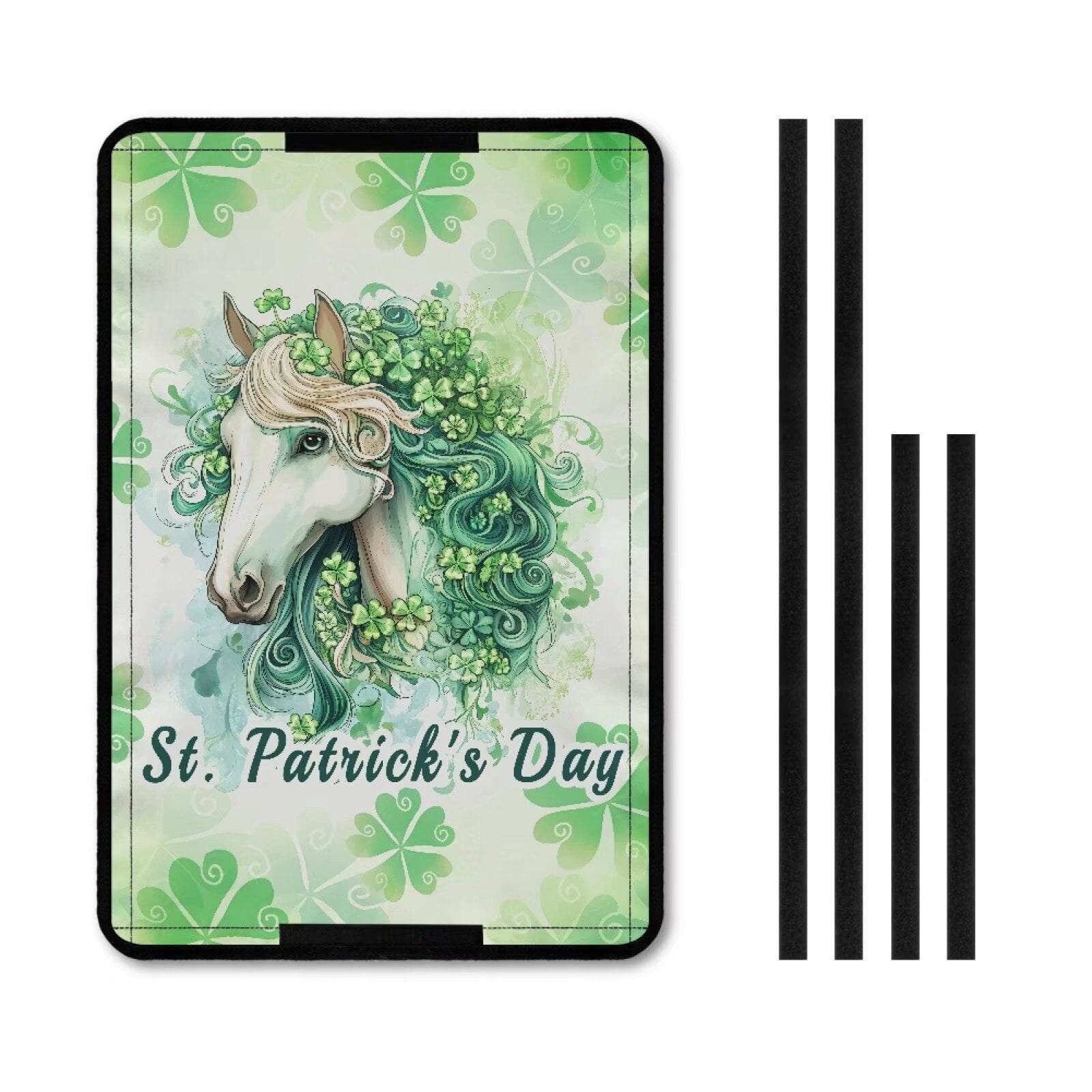 XYZCANDO Horse RV Door Window Shade St. Patrick's Day RV Accessories ...