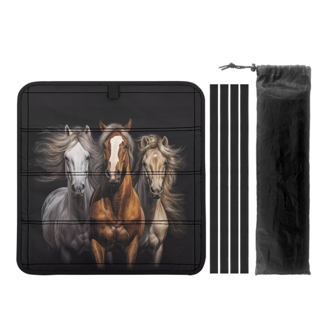 XYZCANDO Horse RV Skylight Cover Foldable RV Window Shade Camper Window ...