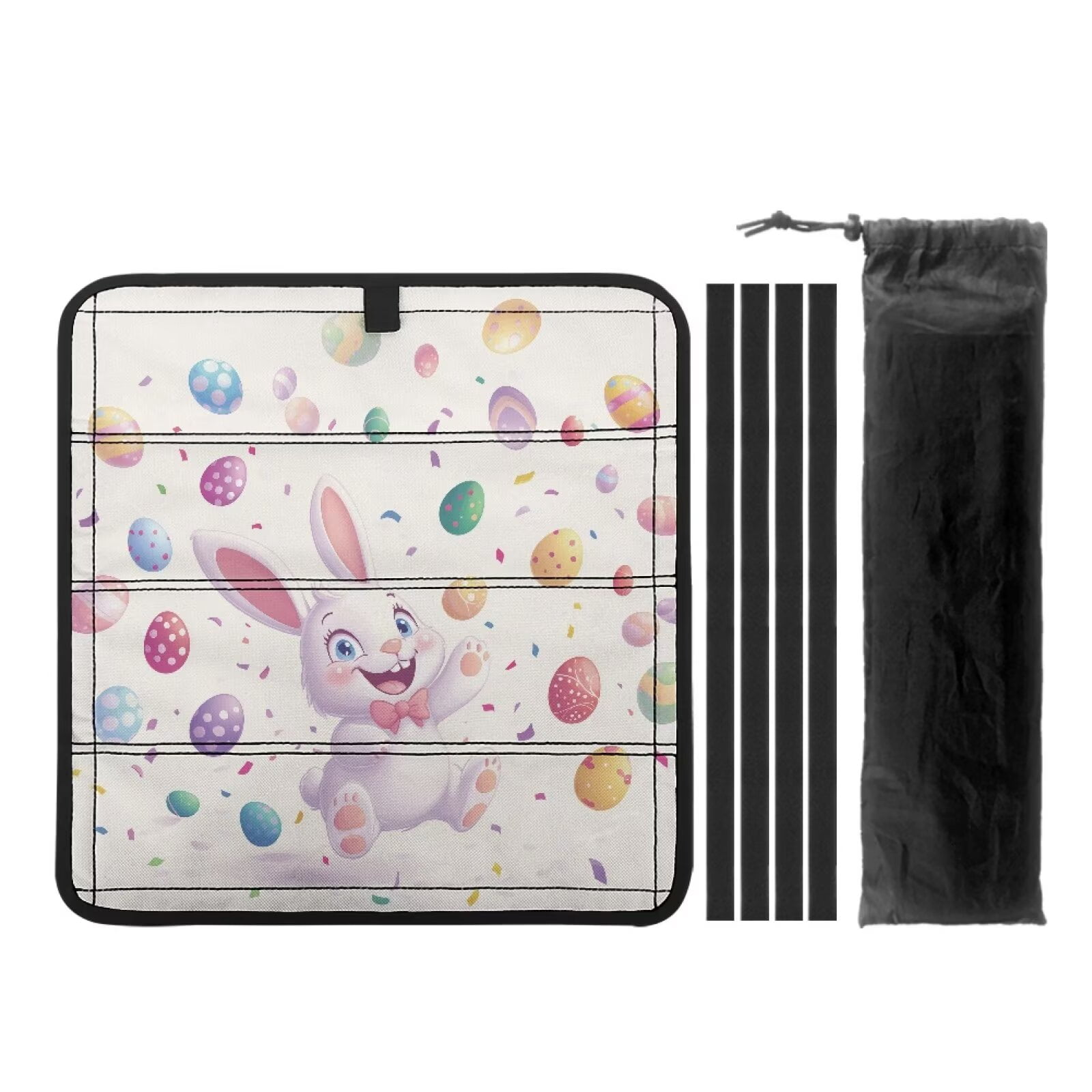 XYZCANDO Rabbit Easter Egg Skylight Cover Foldable RV Black Out Window ...