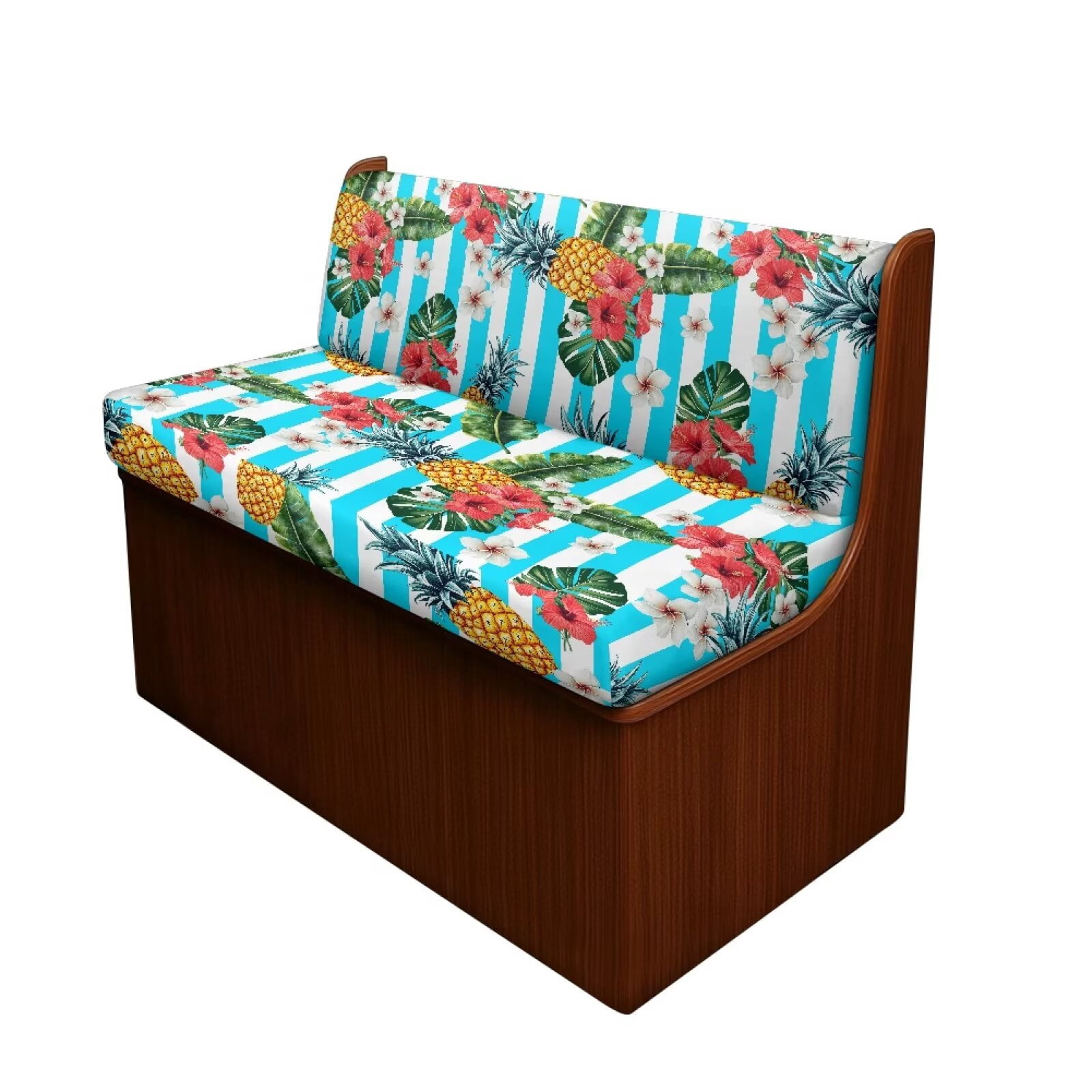 XYZCANDO Summer Elements Pattern RV Dinette Cushions Tropical Fruit ...
