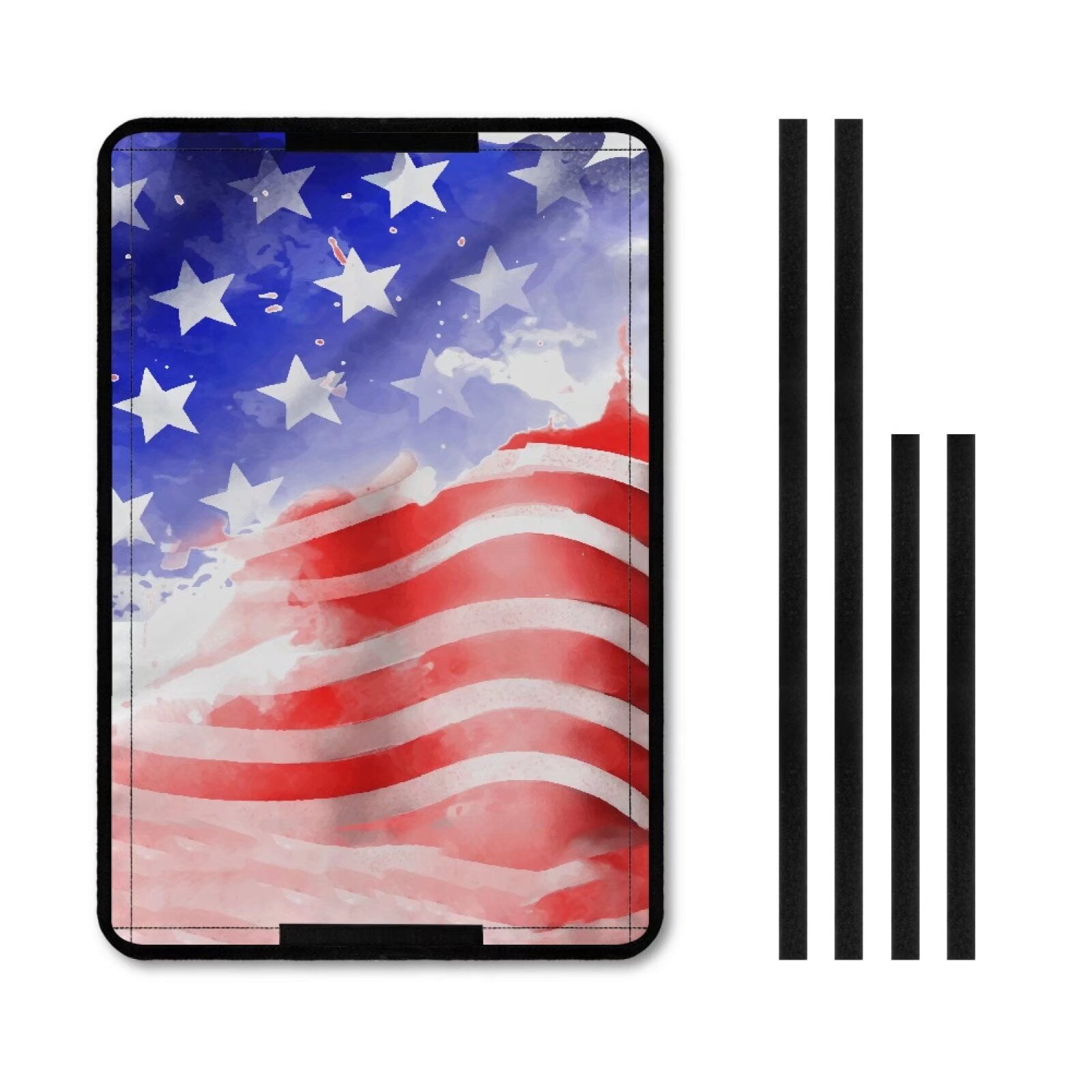 XYZCANDO USA Flag RV Door Window Shade Foldable RV Door Cover RV Window ...