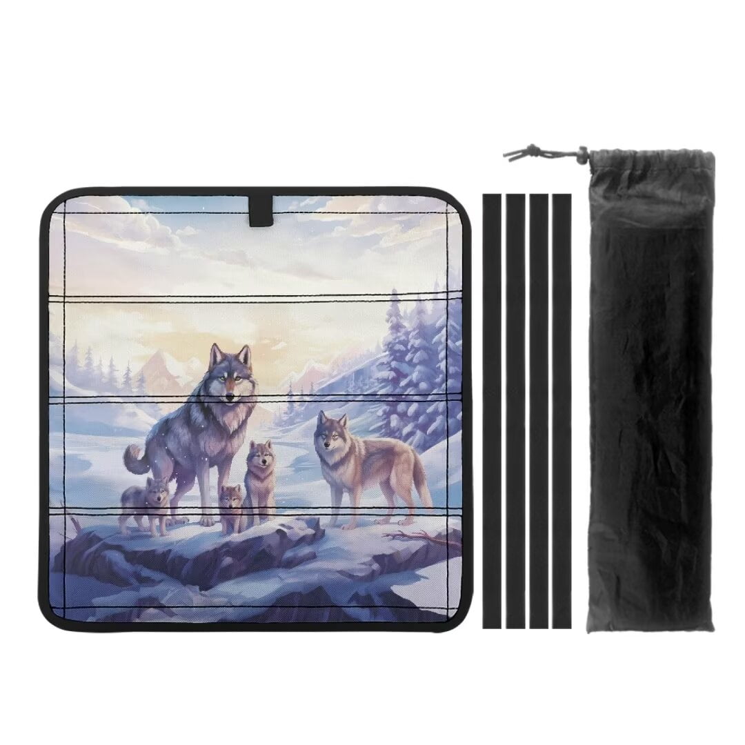 XYZCANDO Wolf RV Window Shade Camper Window Cover Camper Window Cover ...