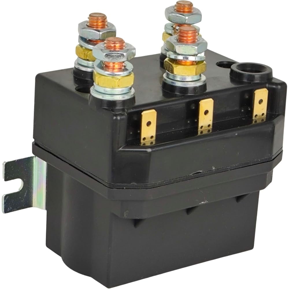 XYZIL 24V DC 400A Winch Reversing Contactor Solenoid DC88P Compatible ...